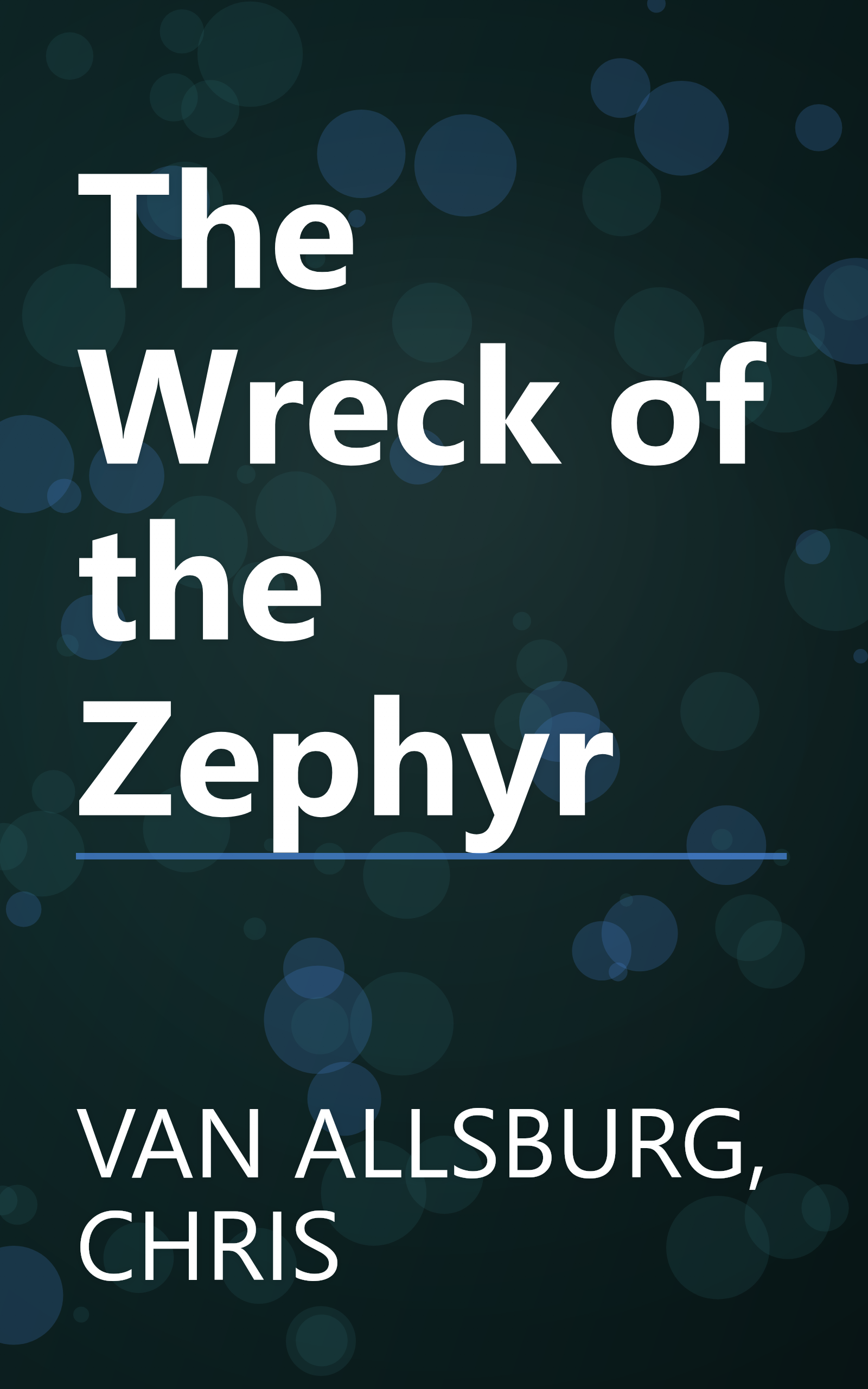 The Wreck of the Zephyr book cover