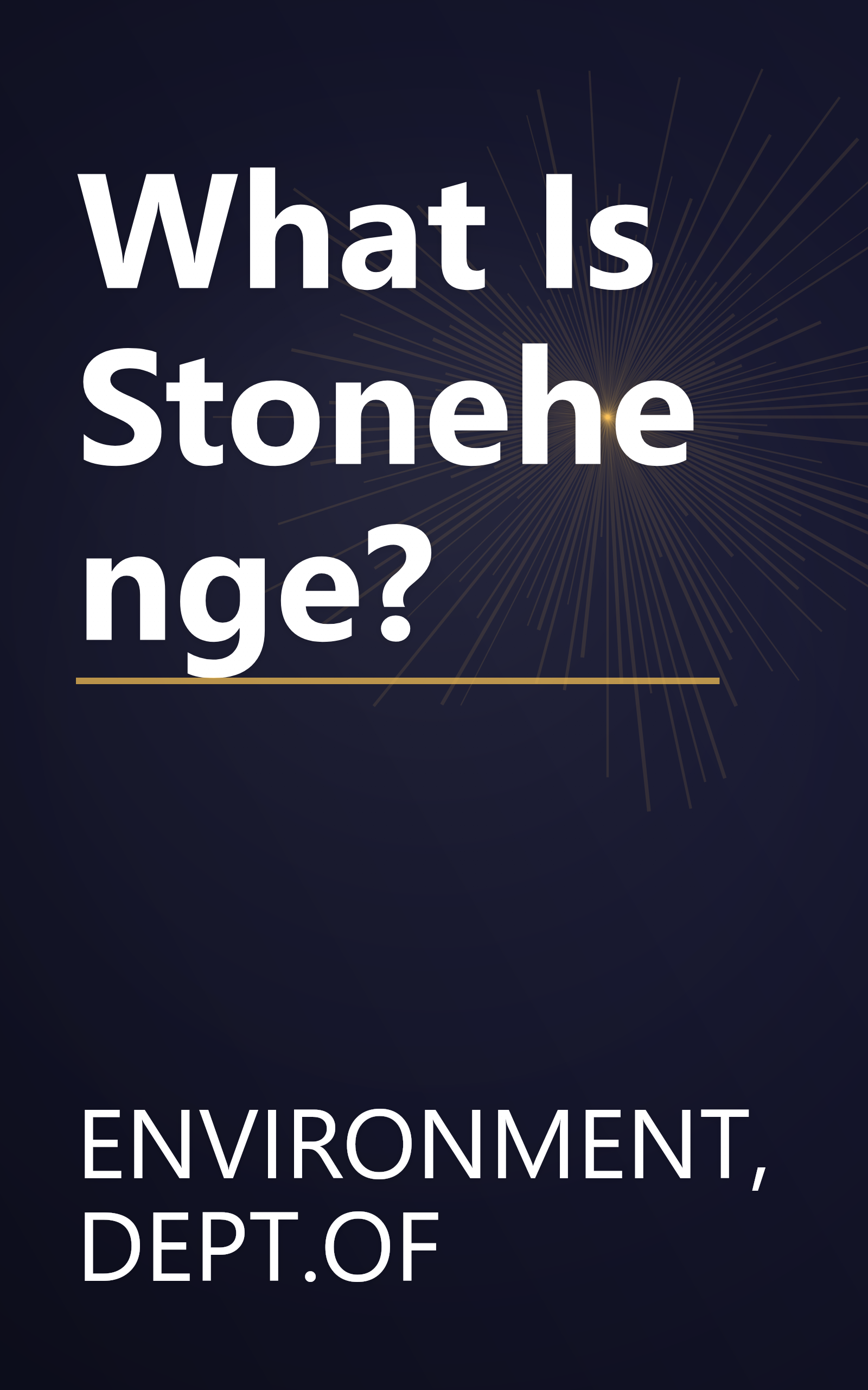 What Is Stonehenge? book cover