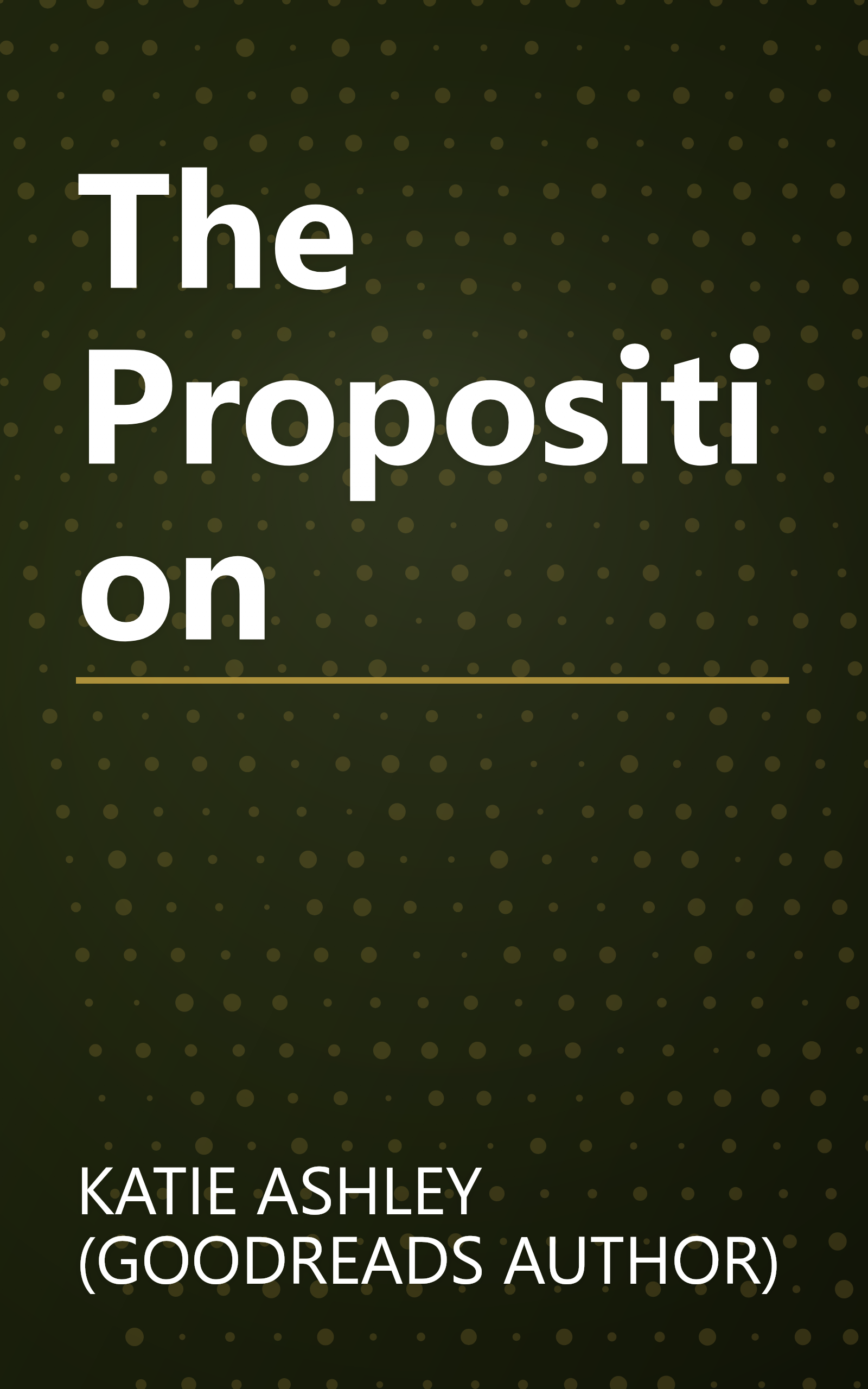 The Proposition book cover