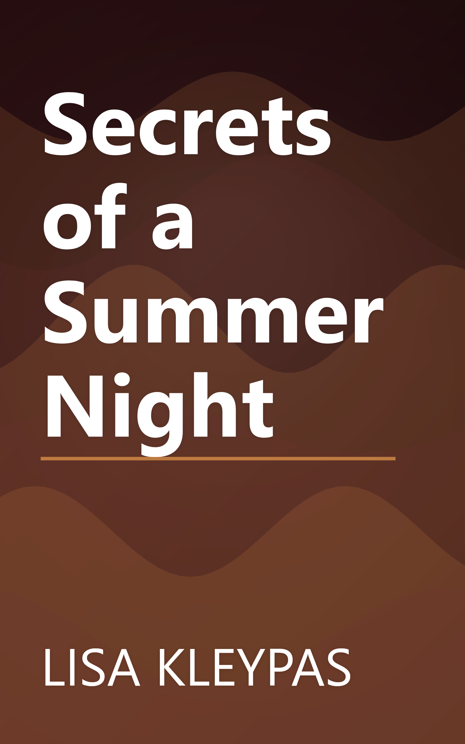 Secrets of a Summer Night book cover