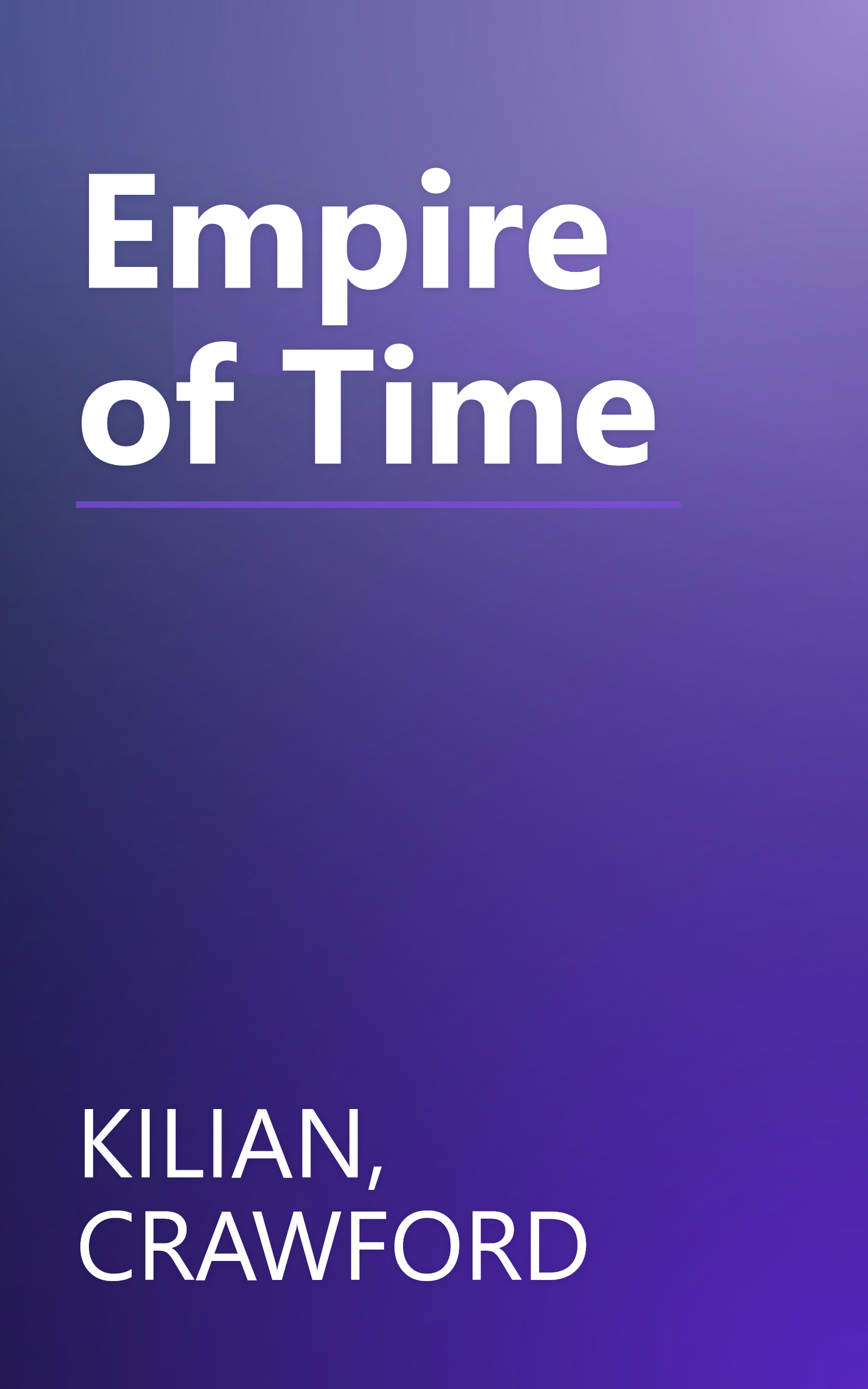 Empire of Time book cover