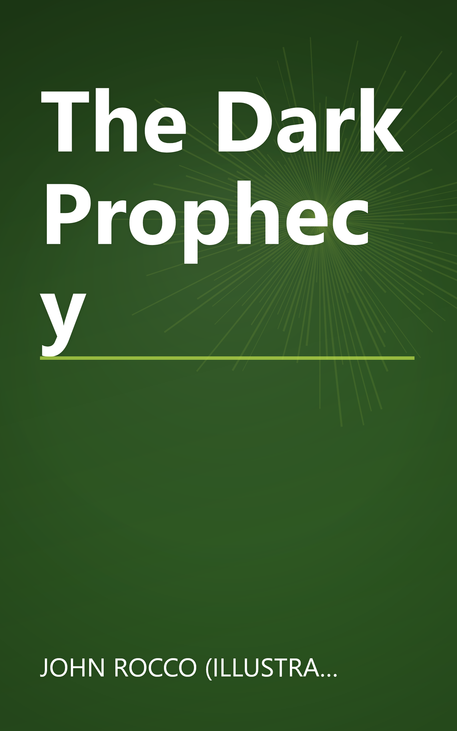 The Dark Prophecy book cover
