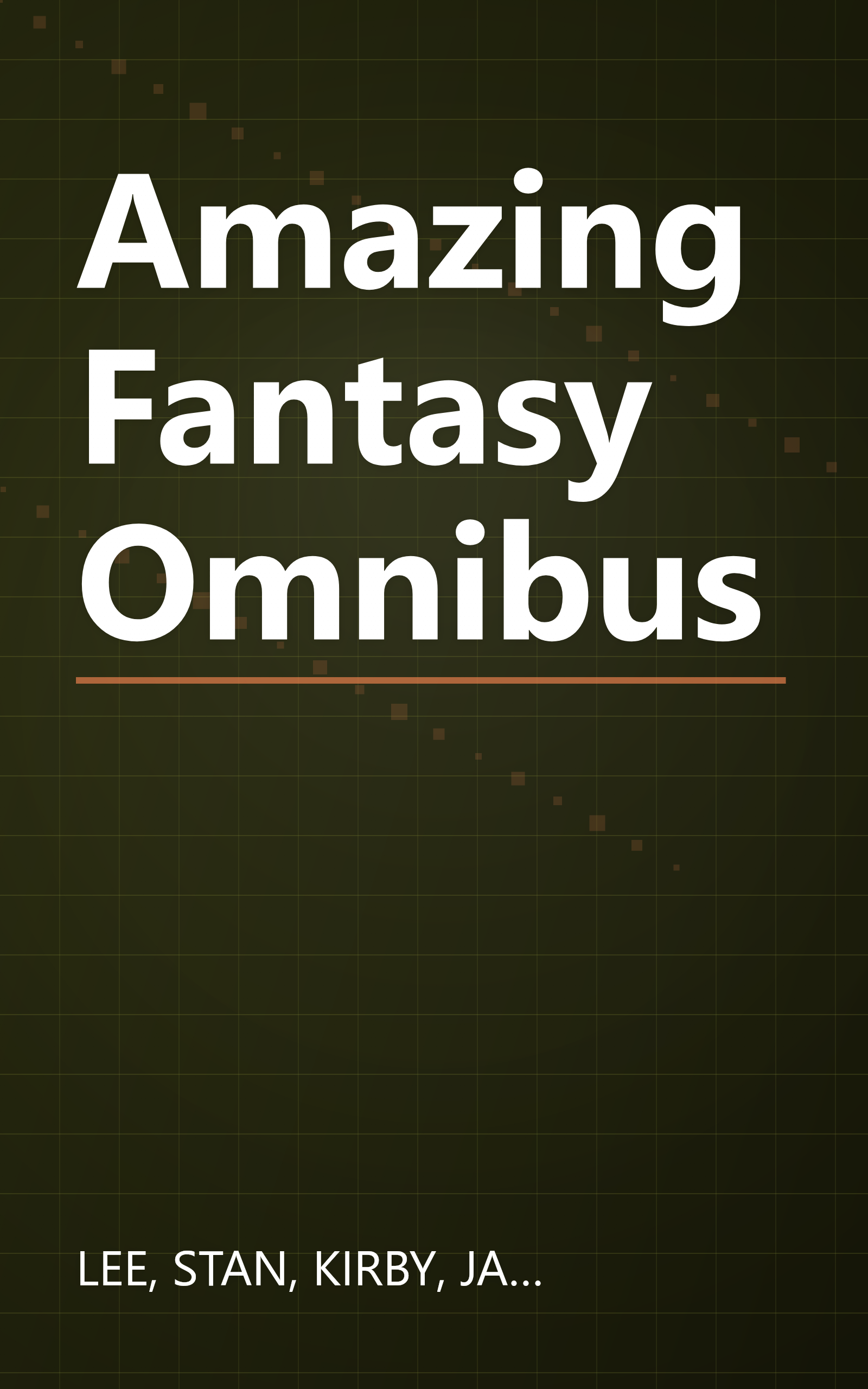 Amazing Fantasy Omnibus book cover