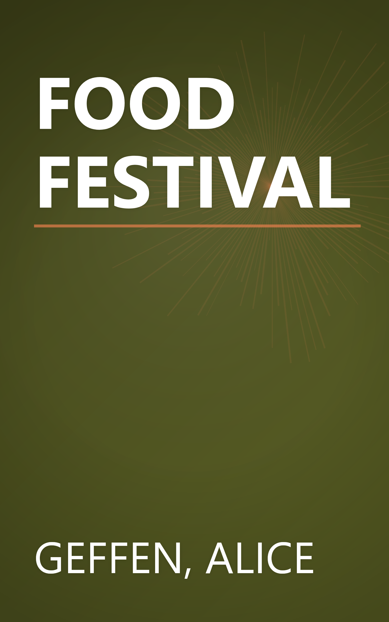 FOOD FESTIVAL book cover