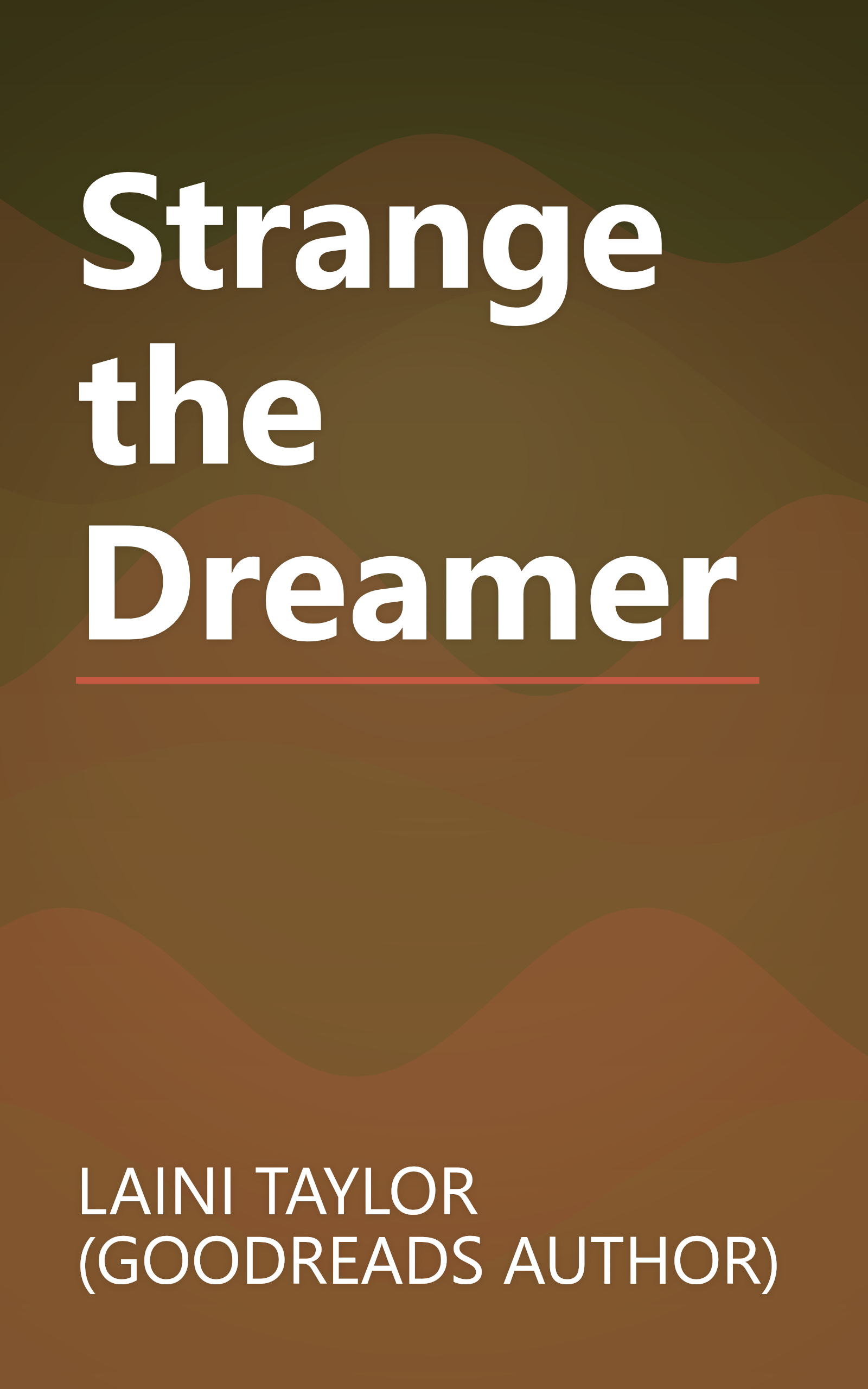 Strange the Dreamer book cover