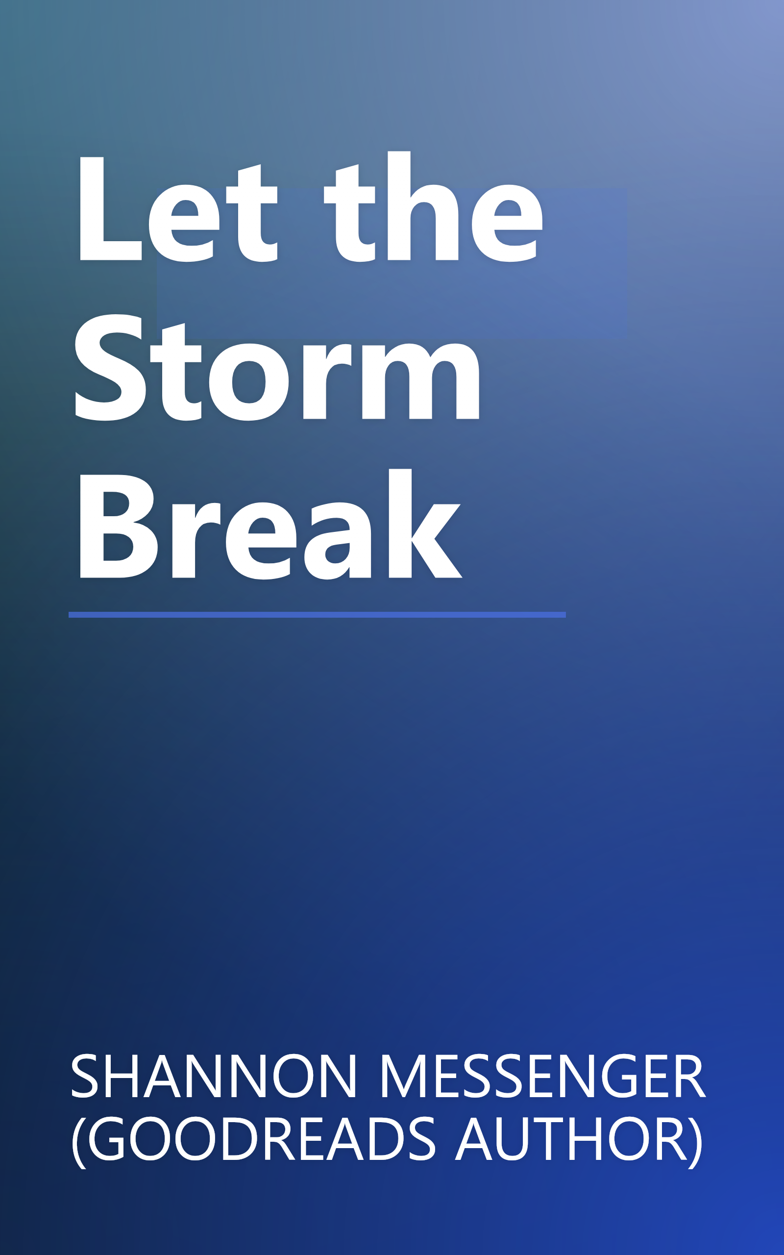Let the Storm Break book cover