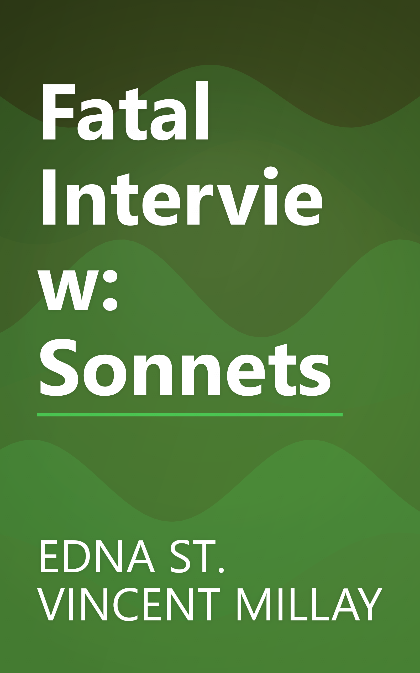 Fatal Interview: Sonnets book cover