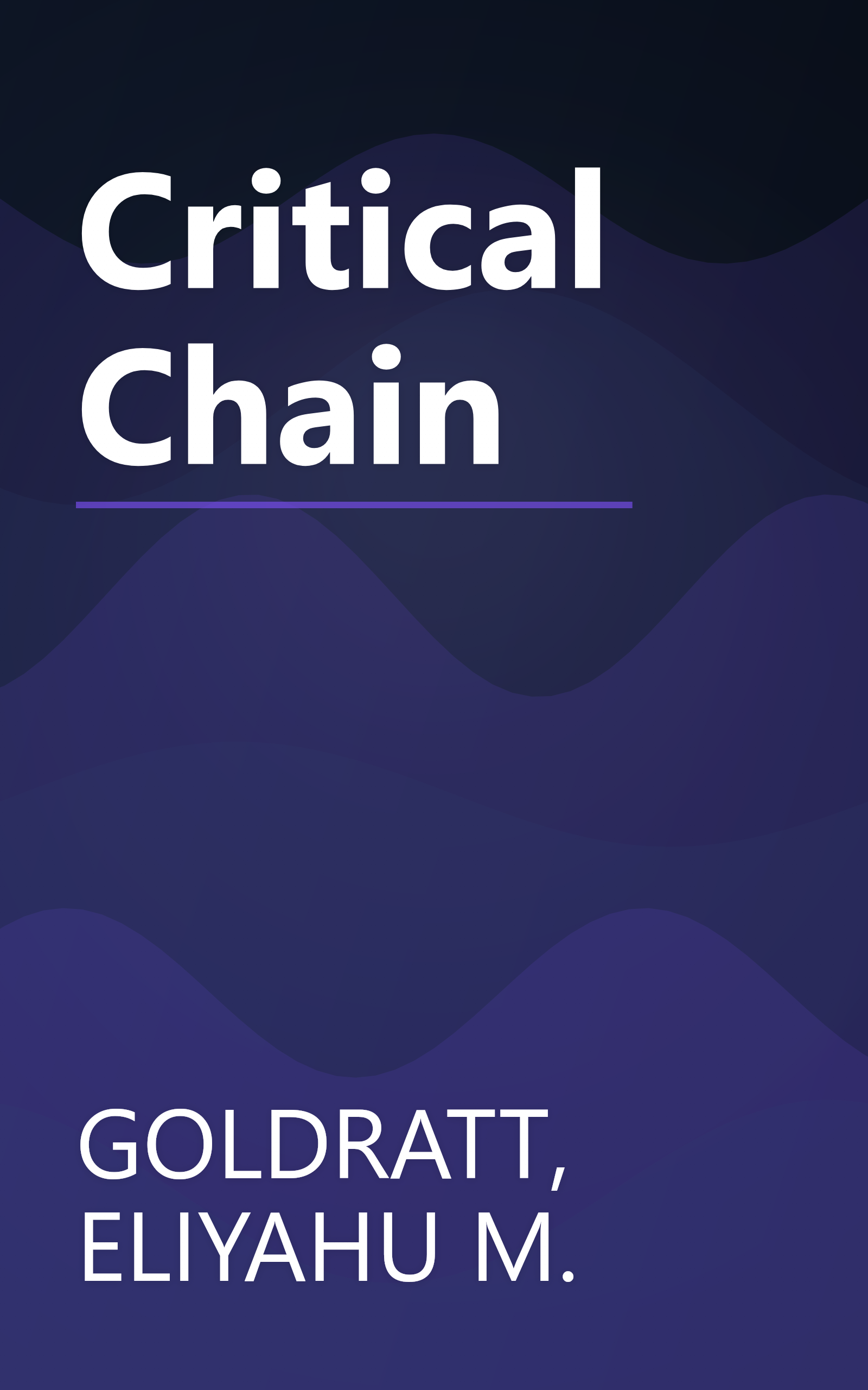 Critical Chain book cover