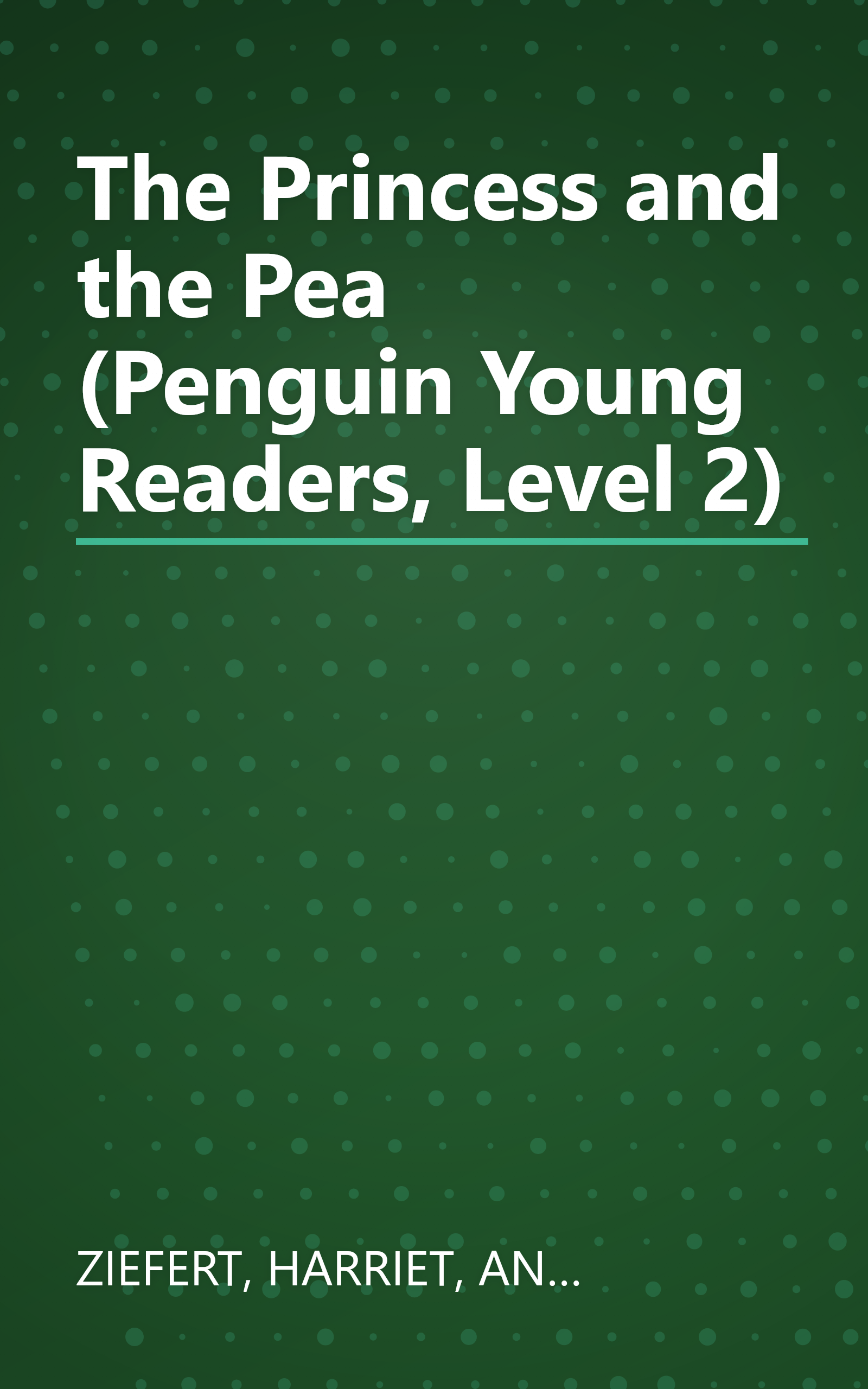 The Princess and the Pea (Penguin Young Readers, Level 2) book cover