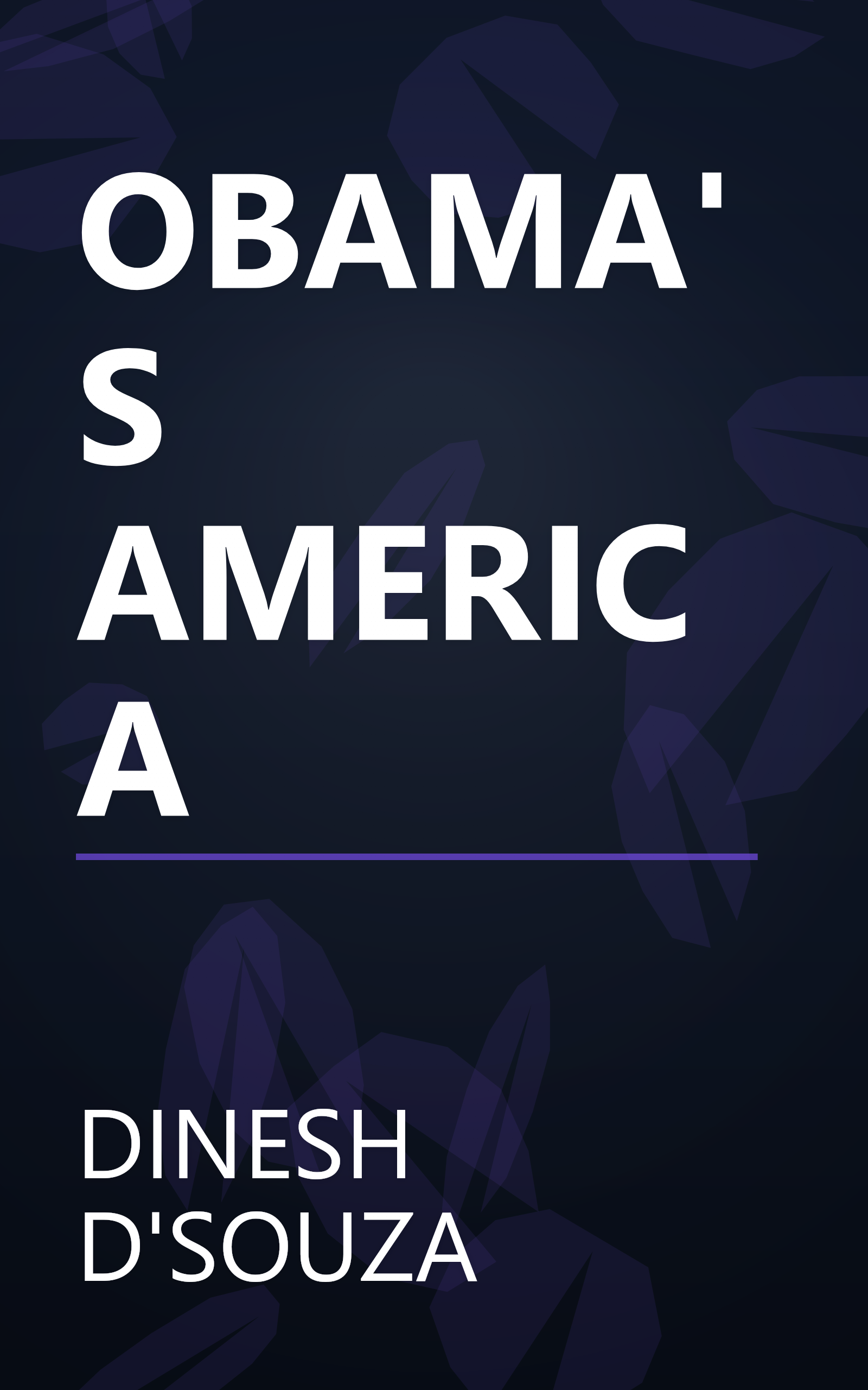 OBAMA'S AMERICA book cover