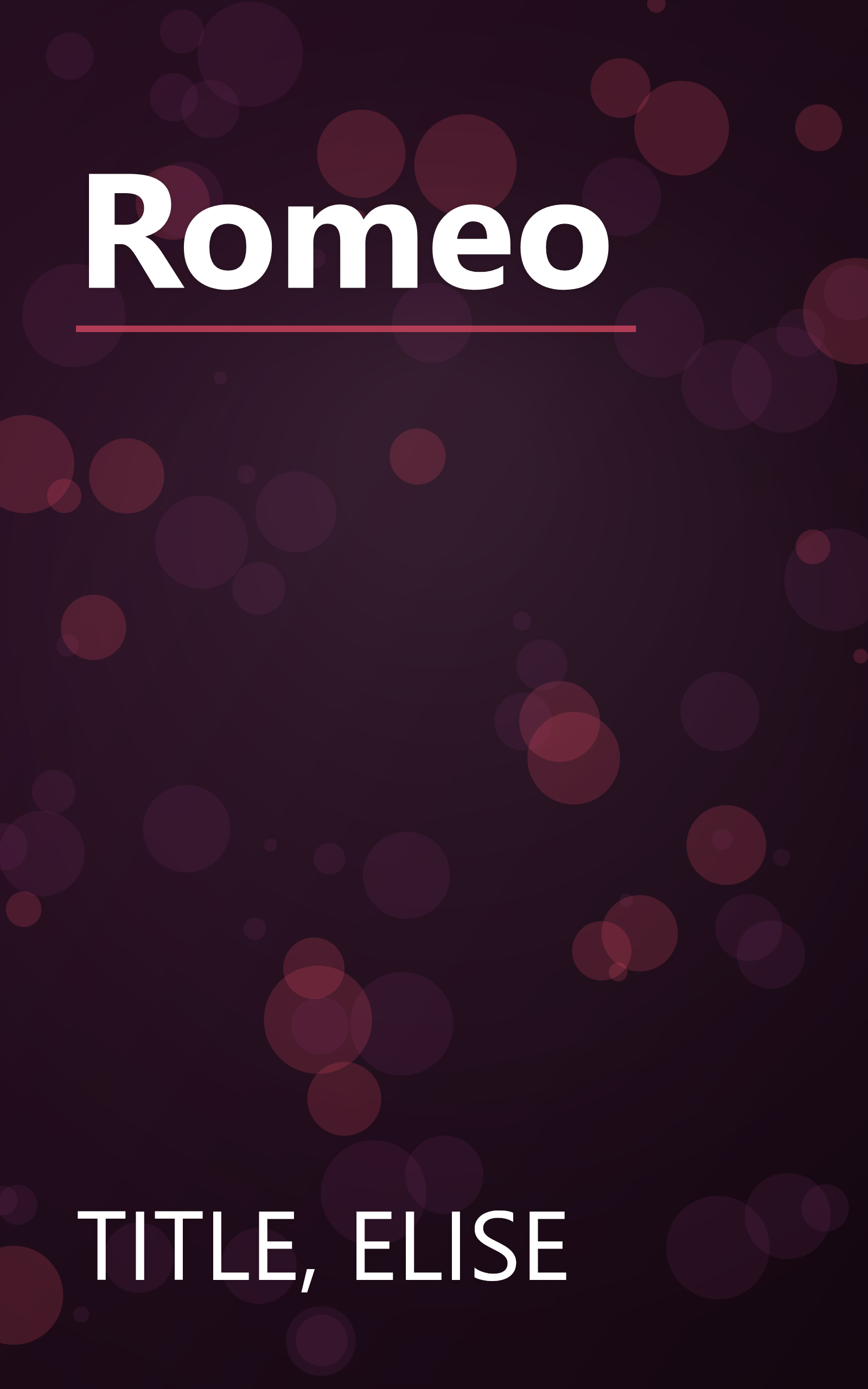 Romeo book cover