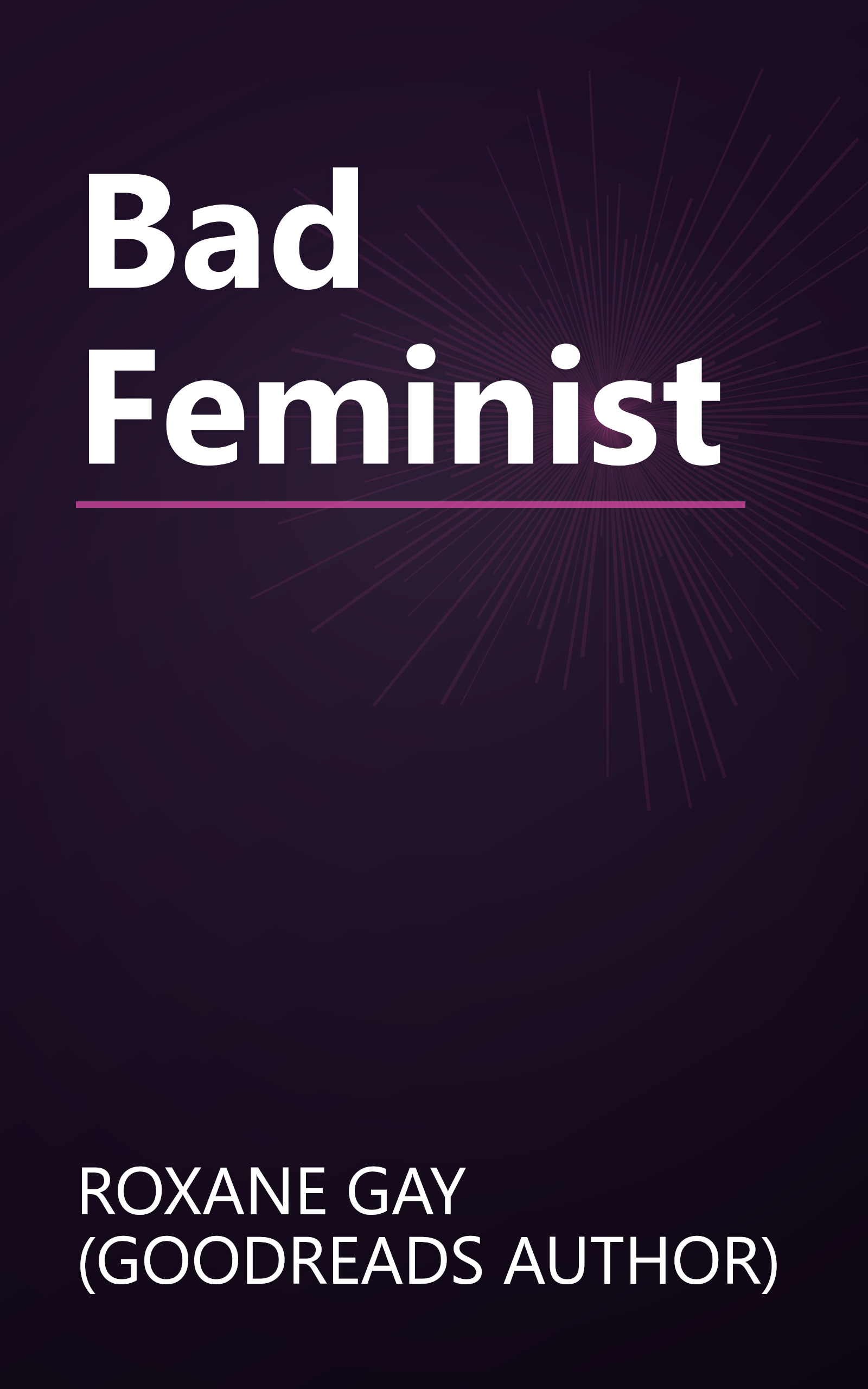 Bad Feminist book cover