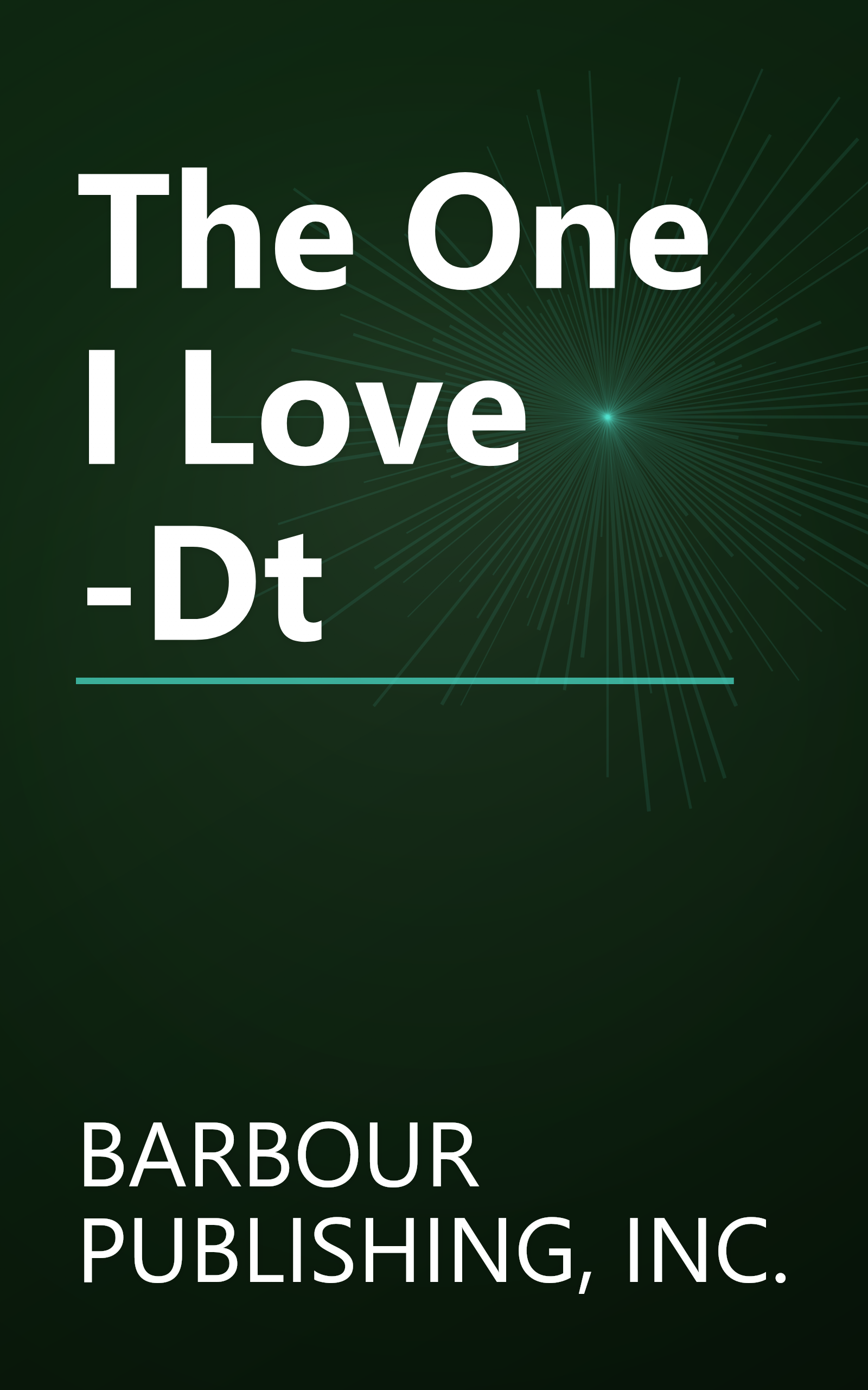 The One I Love -Dt book cover