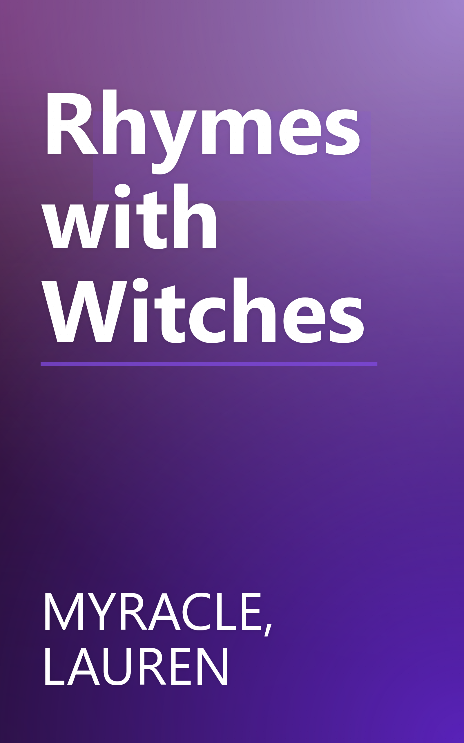 Rhymes with Witches book cover