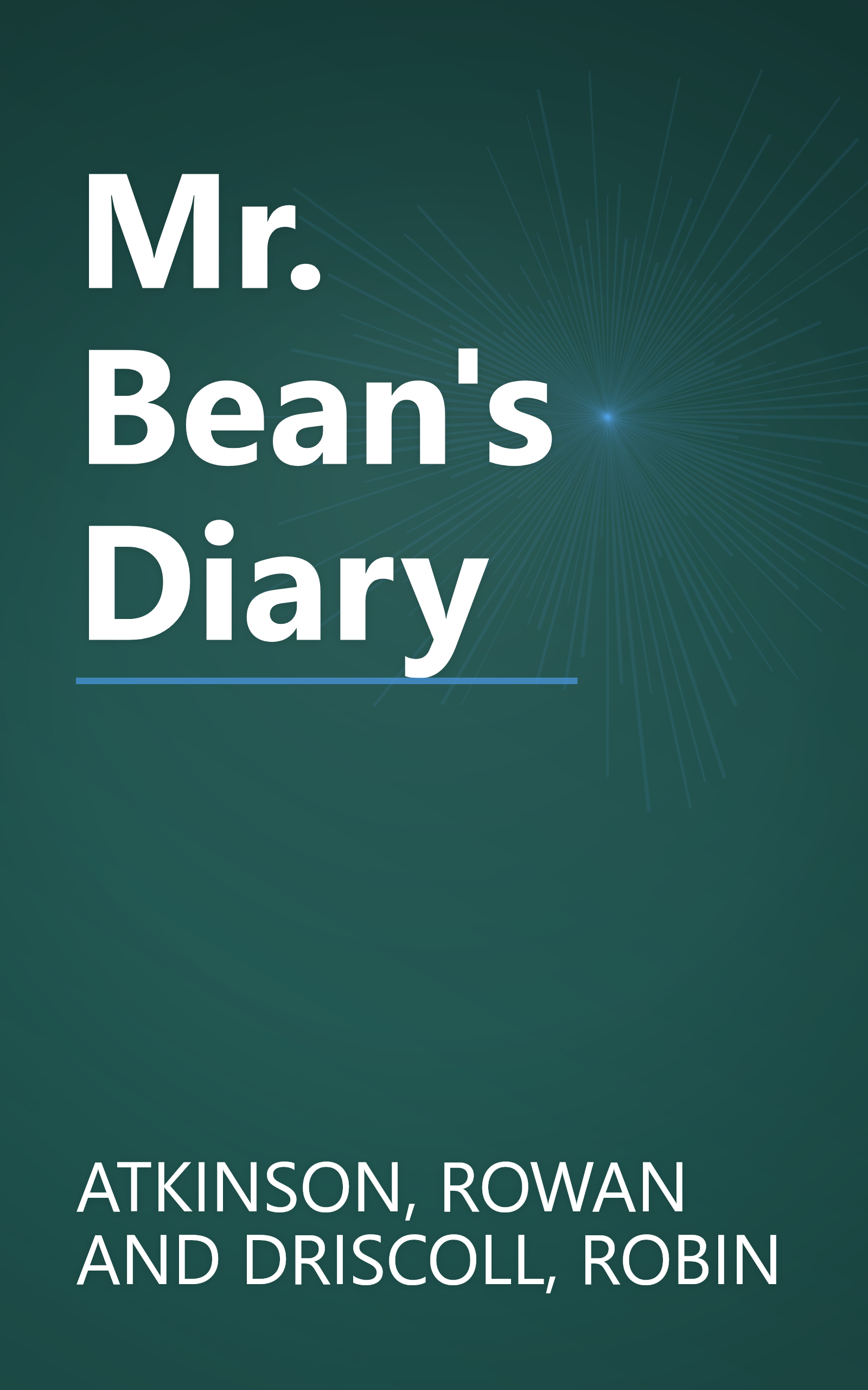 Mr. Bean's Diary book cover