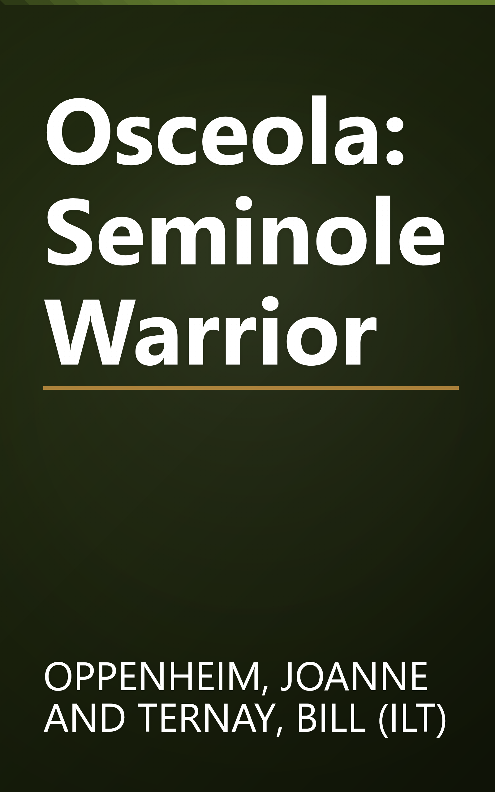 Osceola: Seminole Warrior book cover