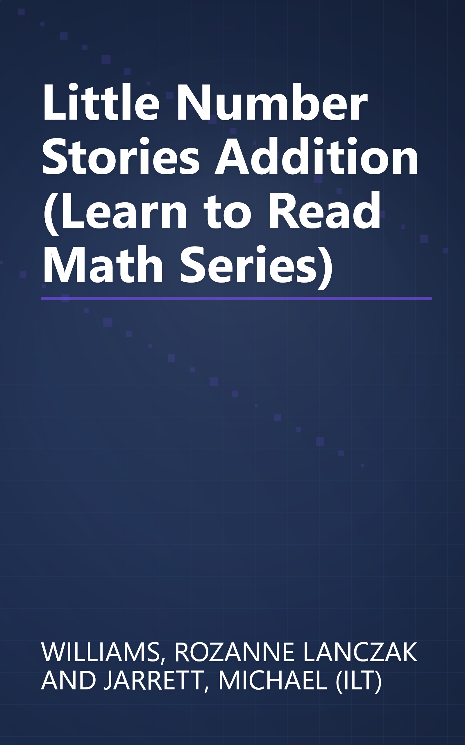 Little Number Stories Addition (Learn to Read Math Series) book cover
