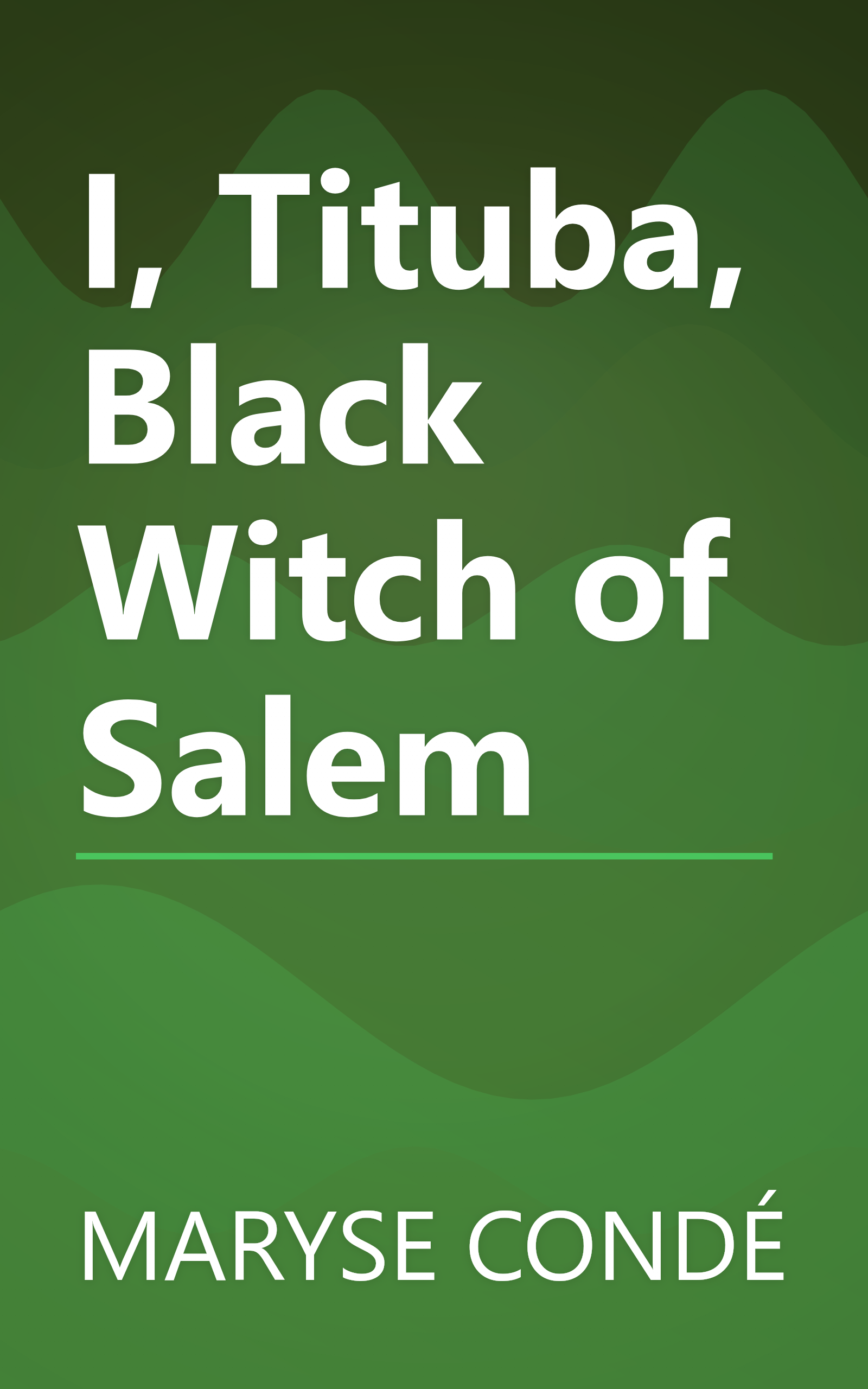 I, Tituba, Black Witch of Salem book cover