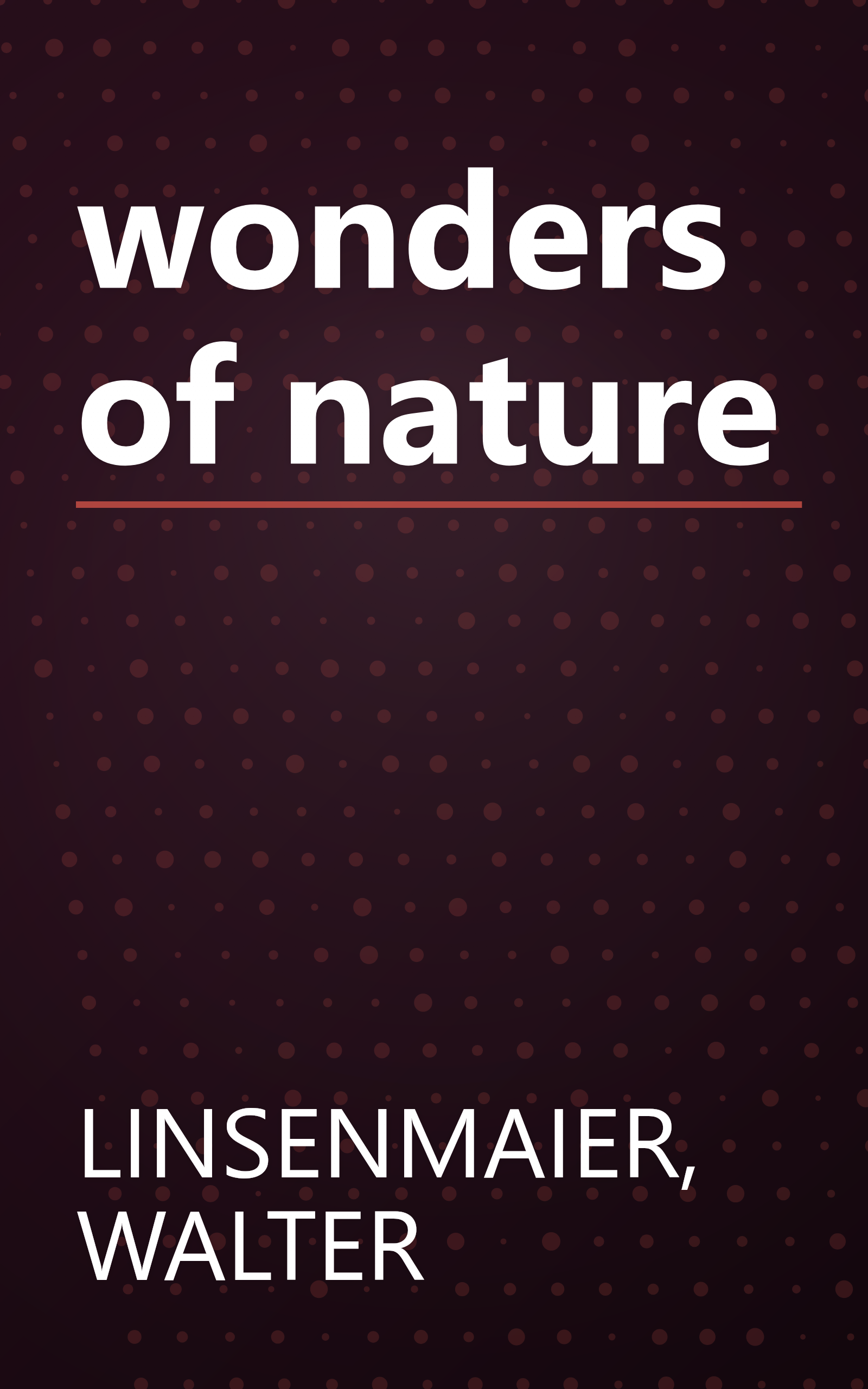 wonders of nature book cover