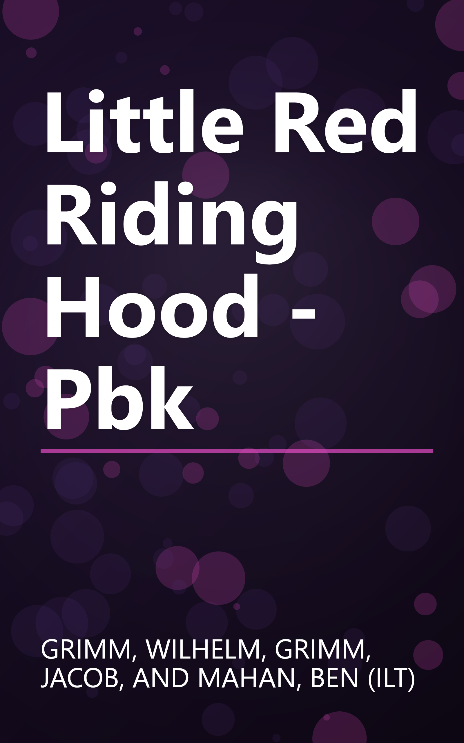 Little Red Riding Hood - Pbk book cover