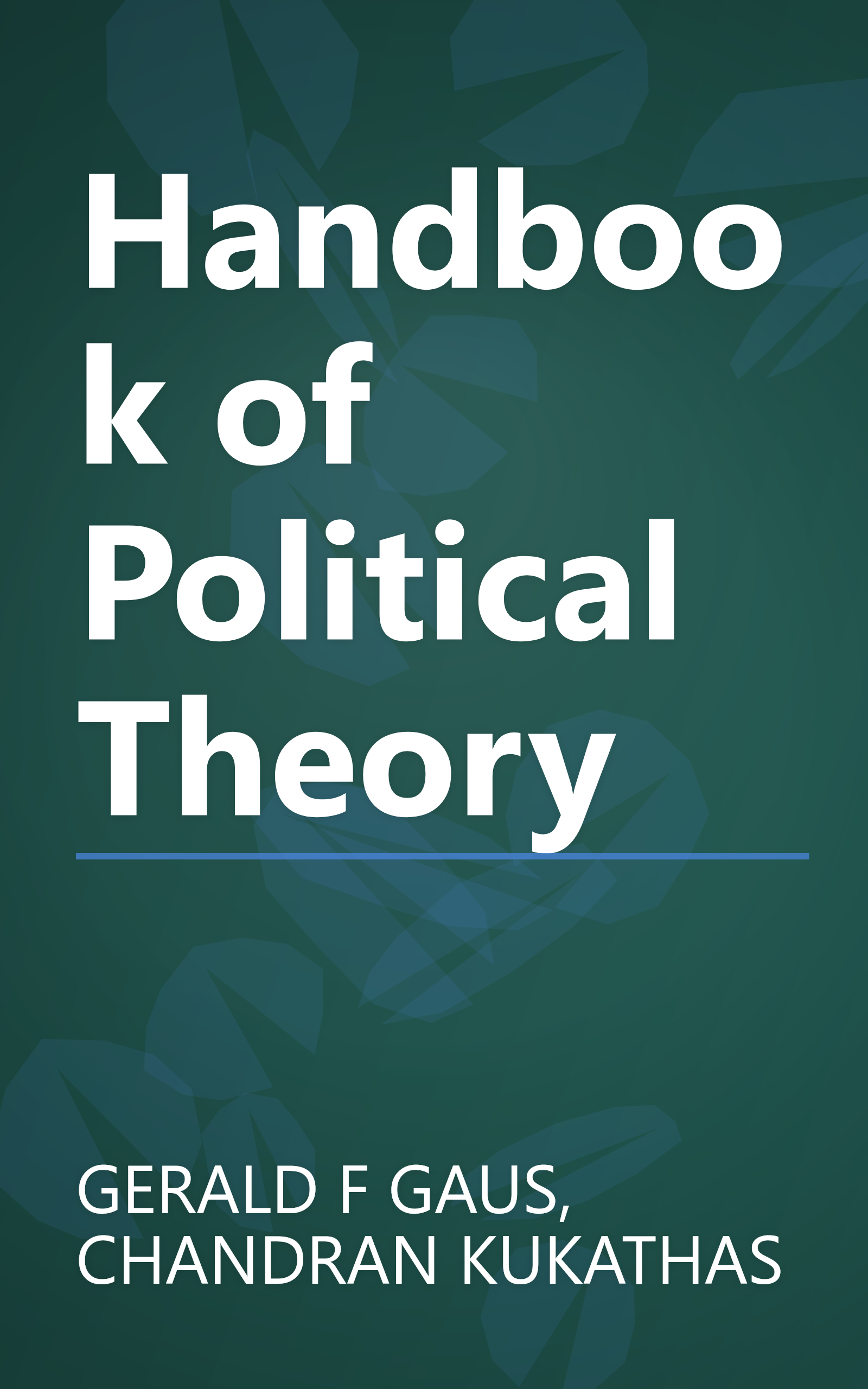 Handbook of Political Theory book cover