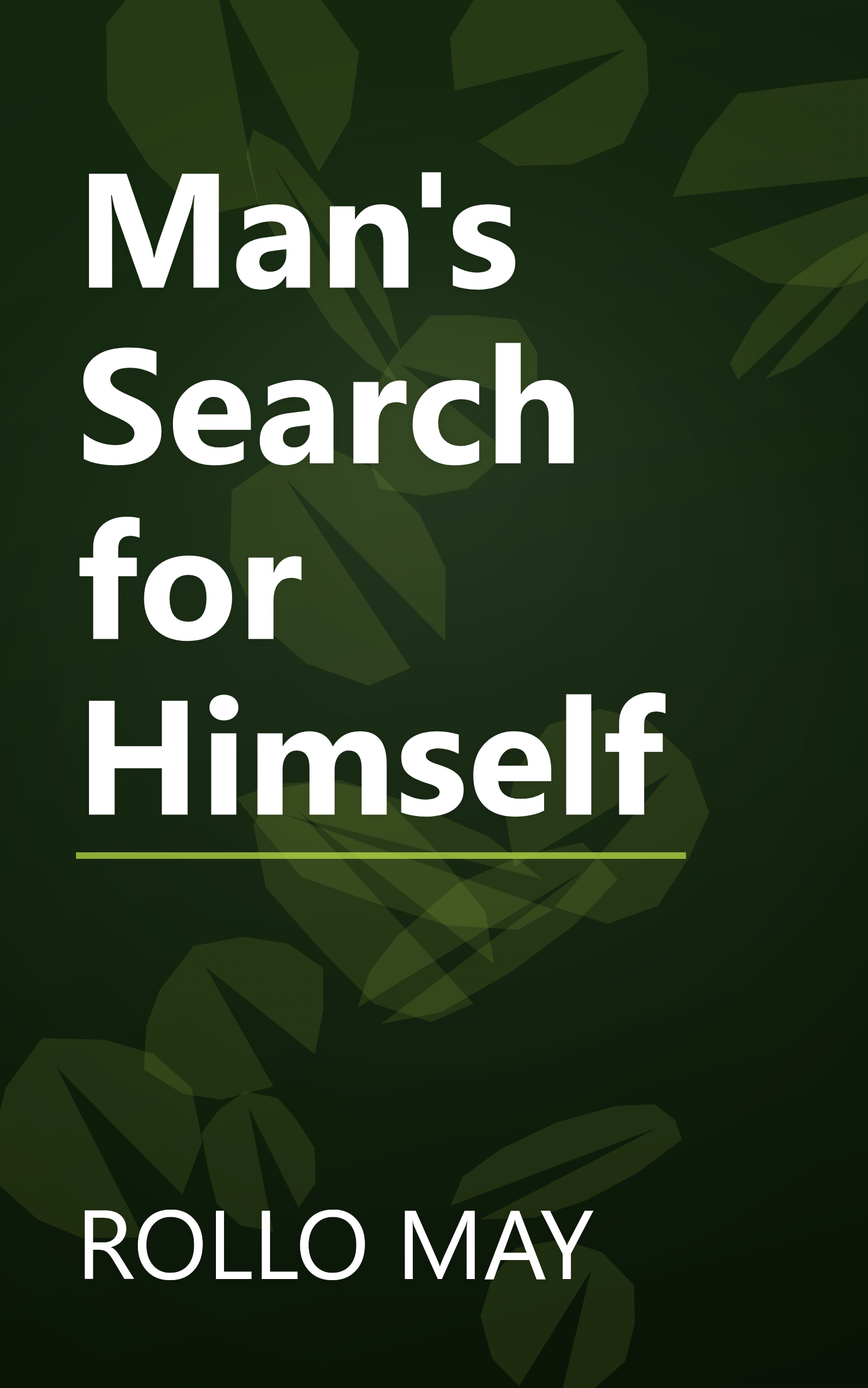 Man's Search for Himself book cover