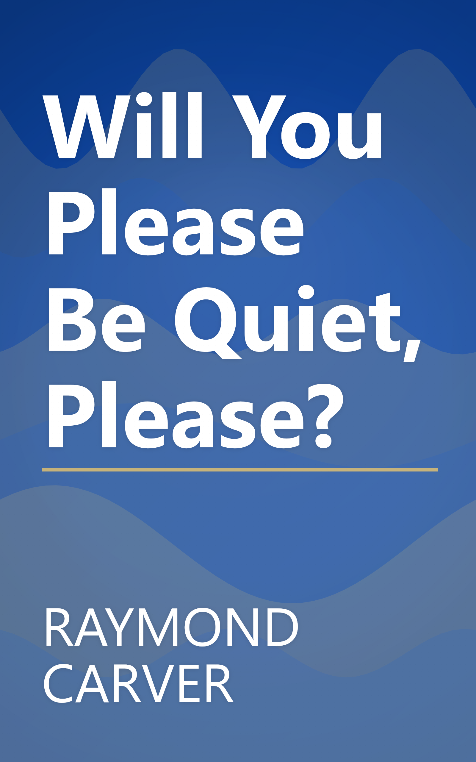 Will You Please Be Quiet, Please? book cover
