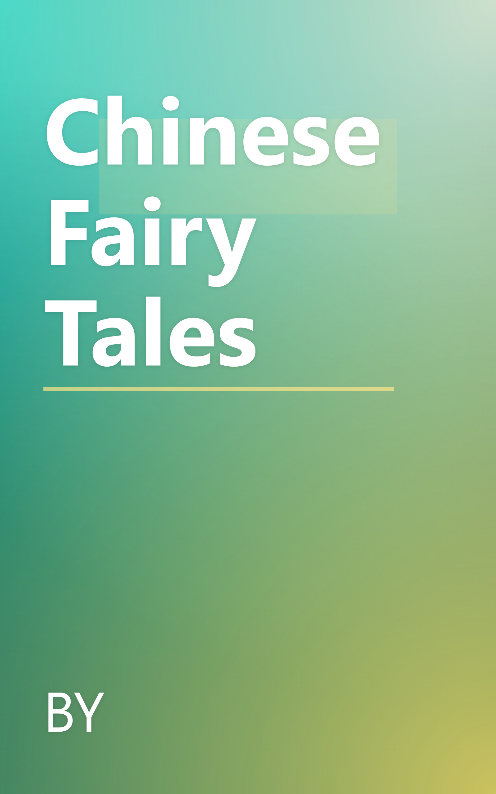 Chinese Fairy Tales book cover