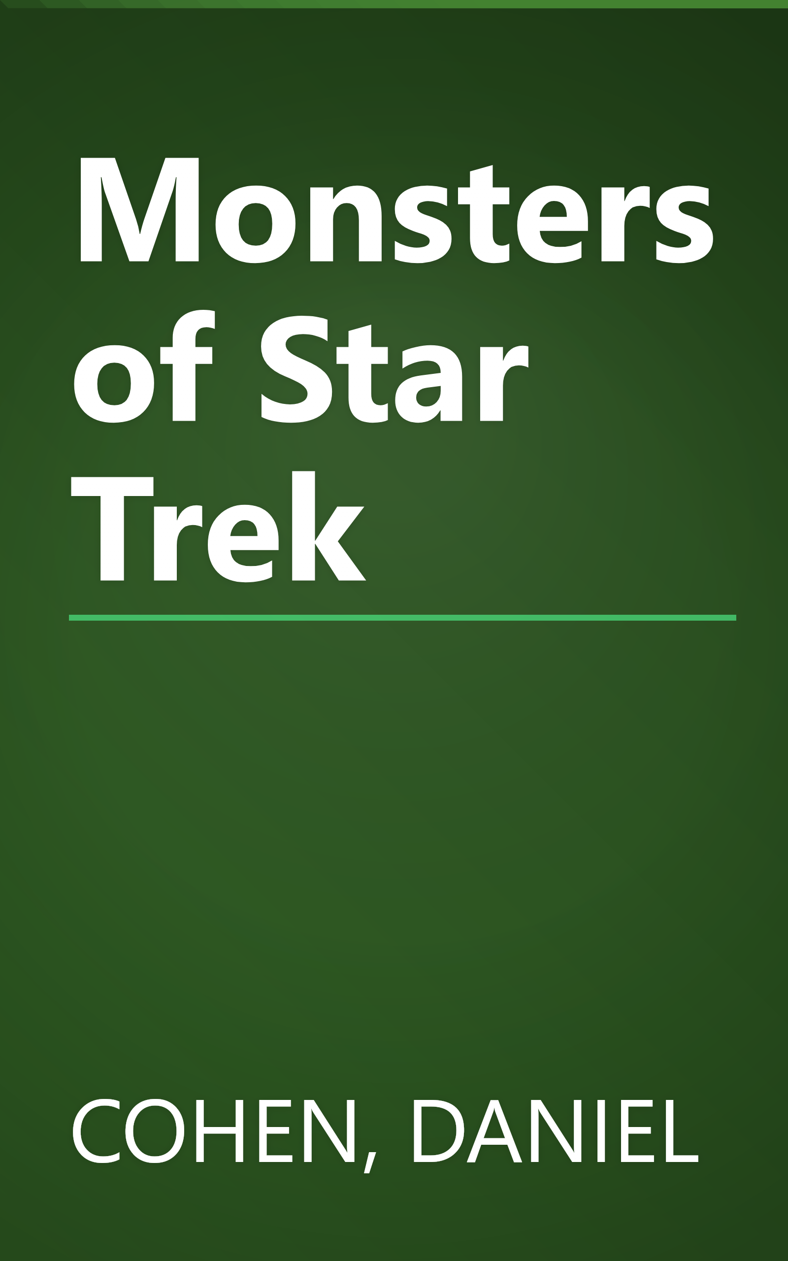 Monsters of Star Trek book cover