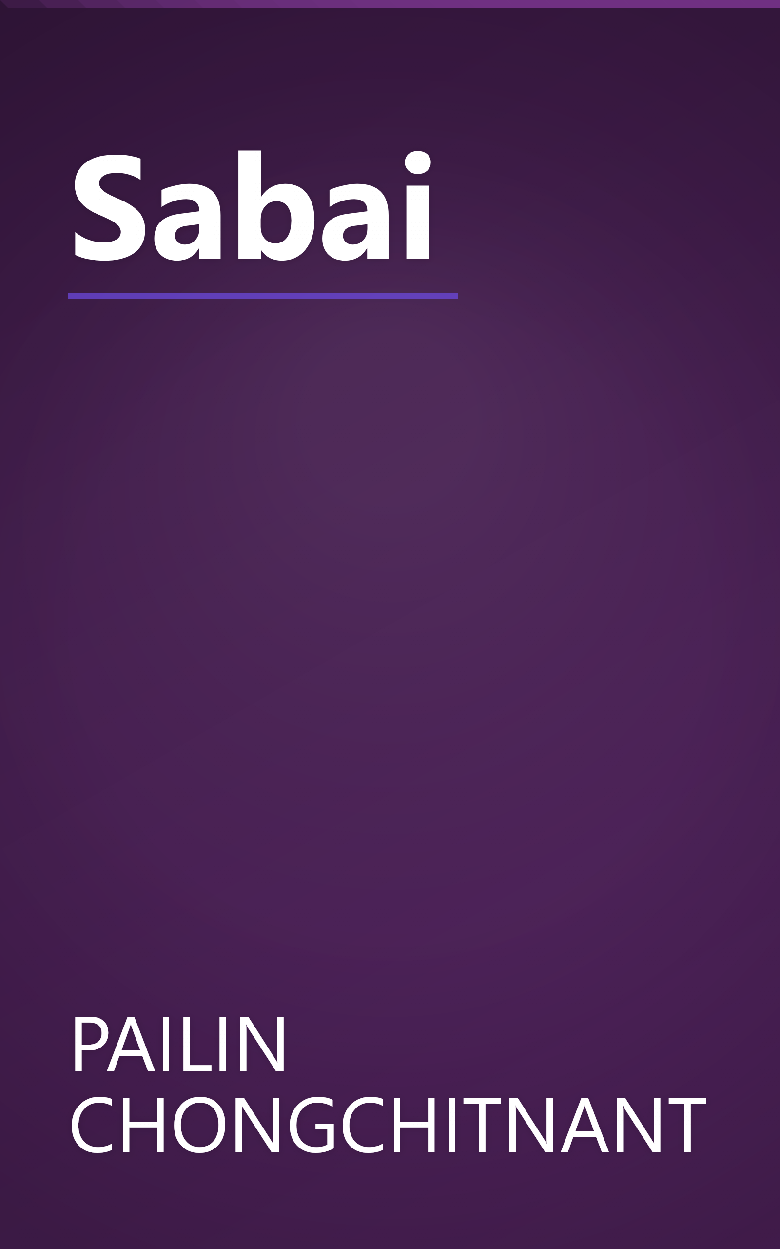 Sabai book cover