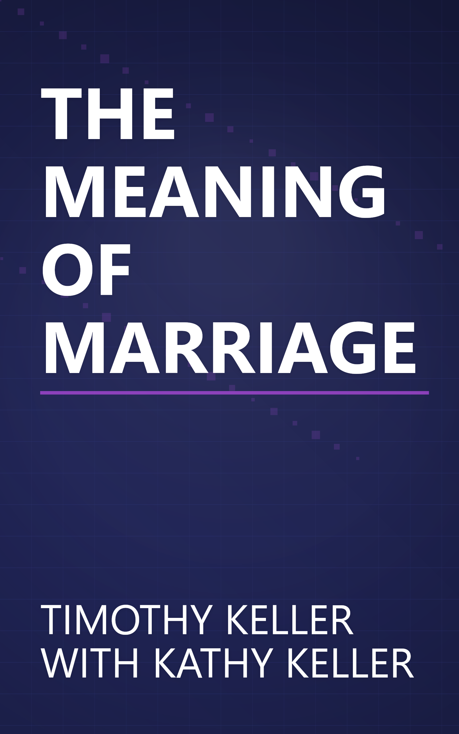 THE MEANING OF MARRIAGE book cover
