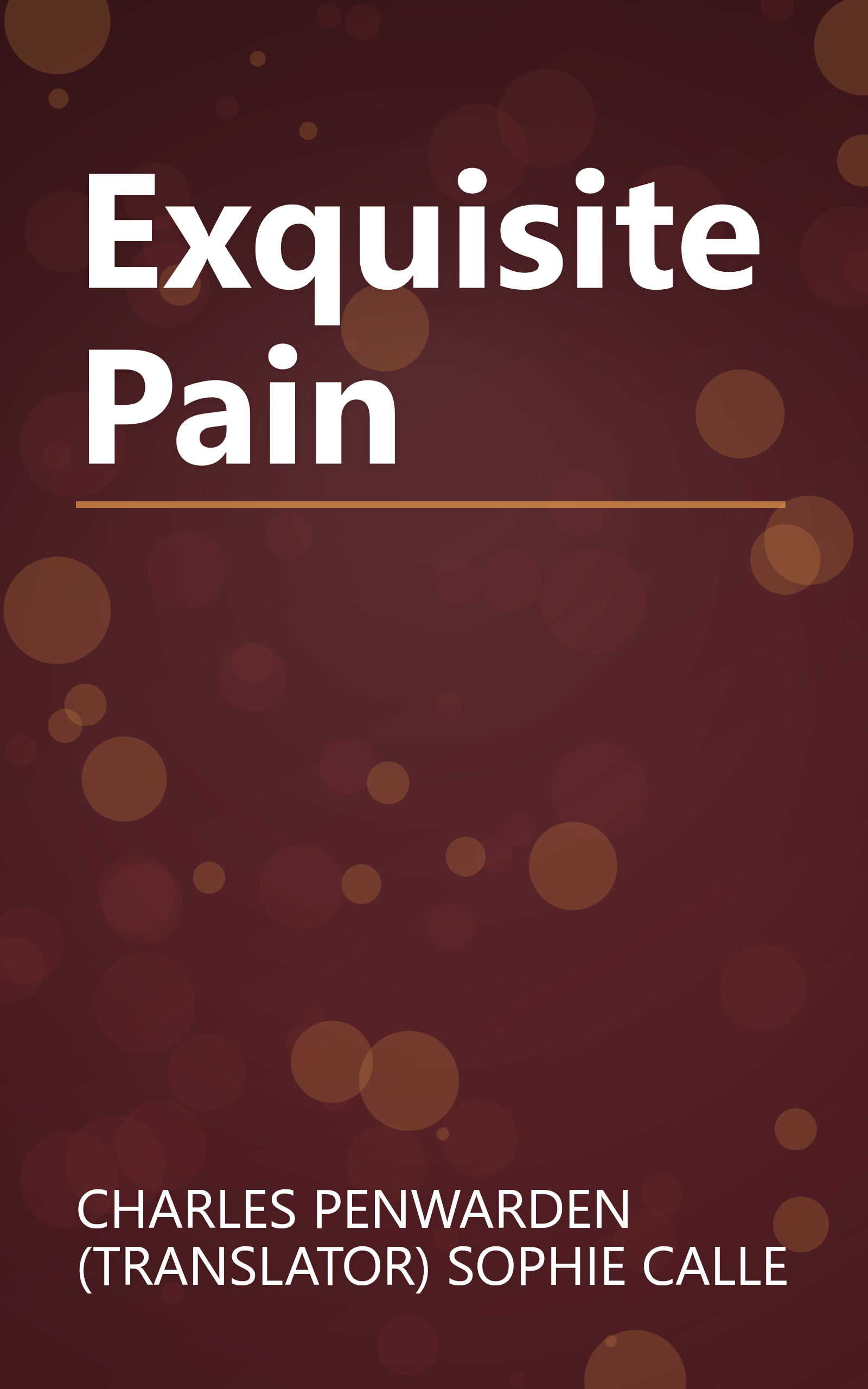 Exquisite Pain book cover