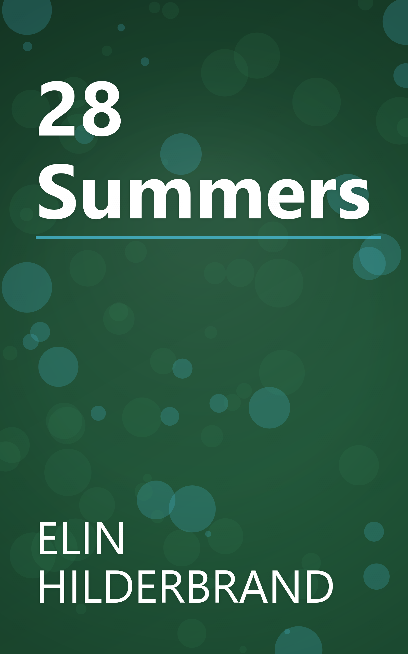 28 Summers book cover