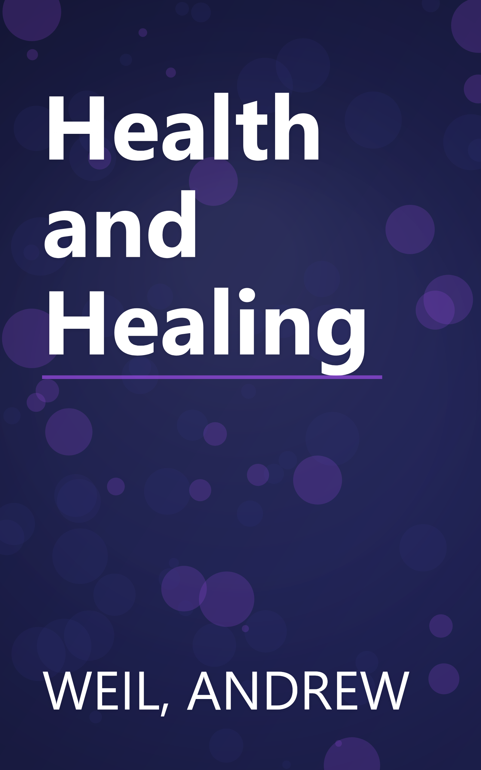 Health and Healing book cover