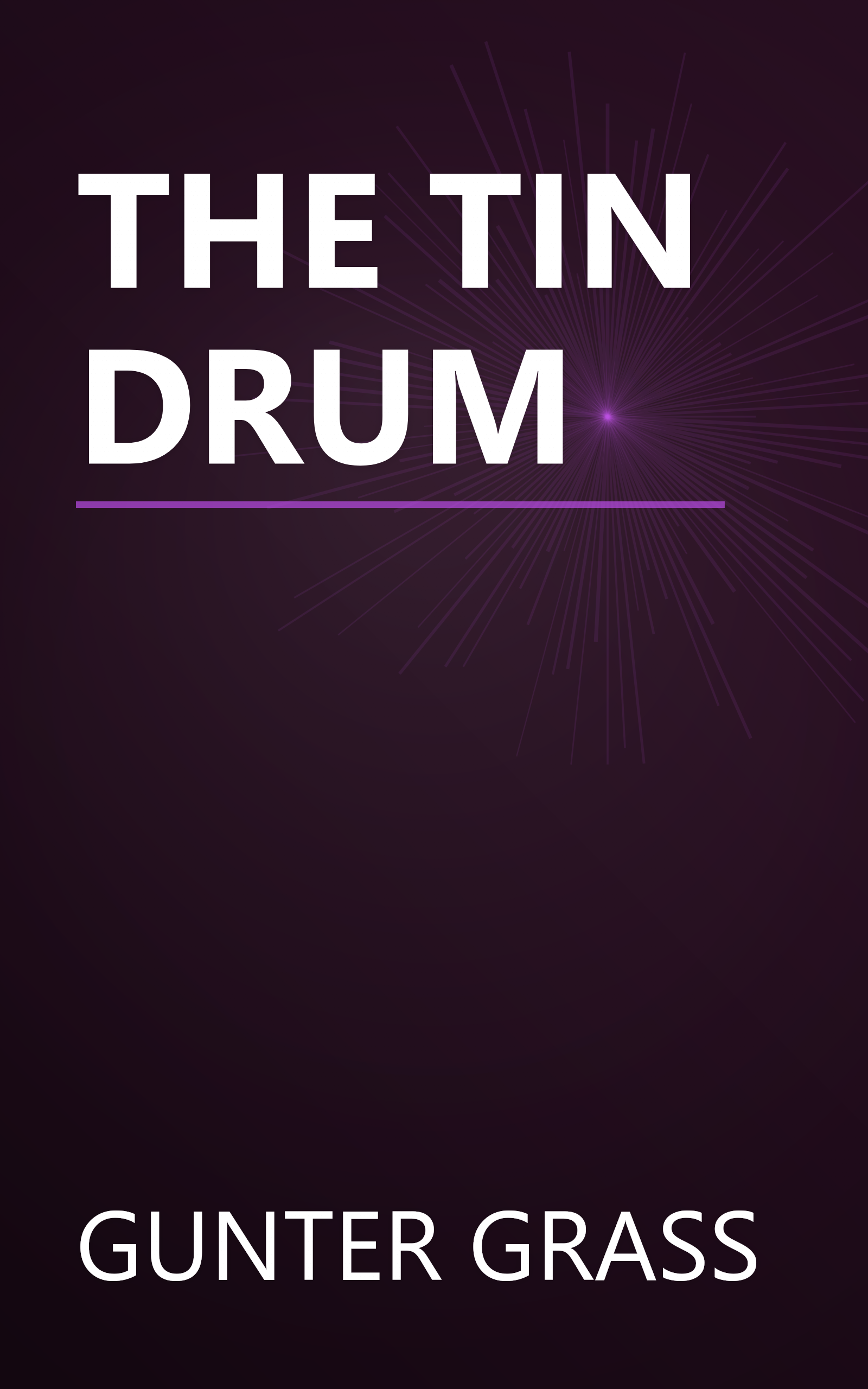 THE TIN DRUM book cover