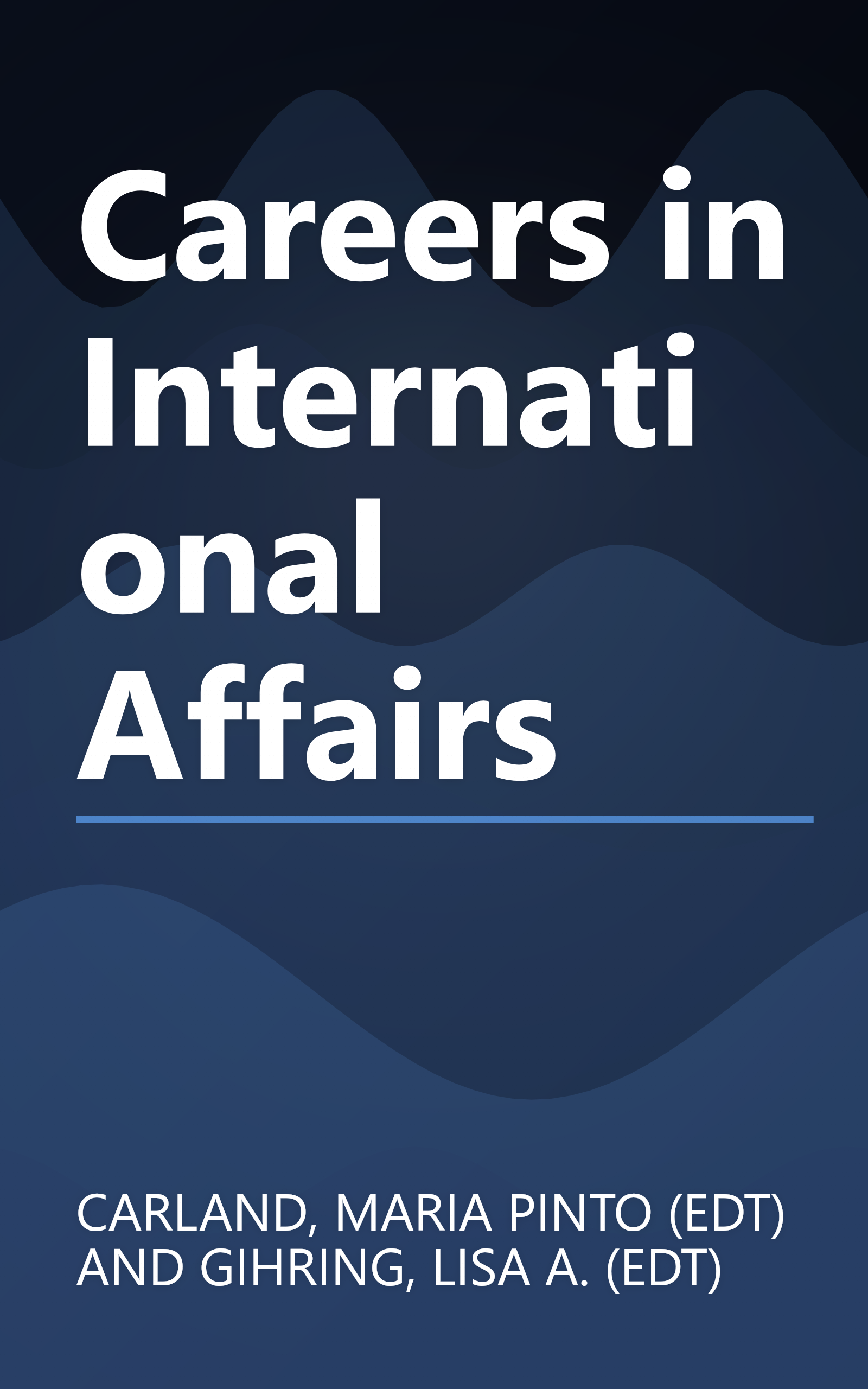 Careers in International Affairs book cover