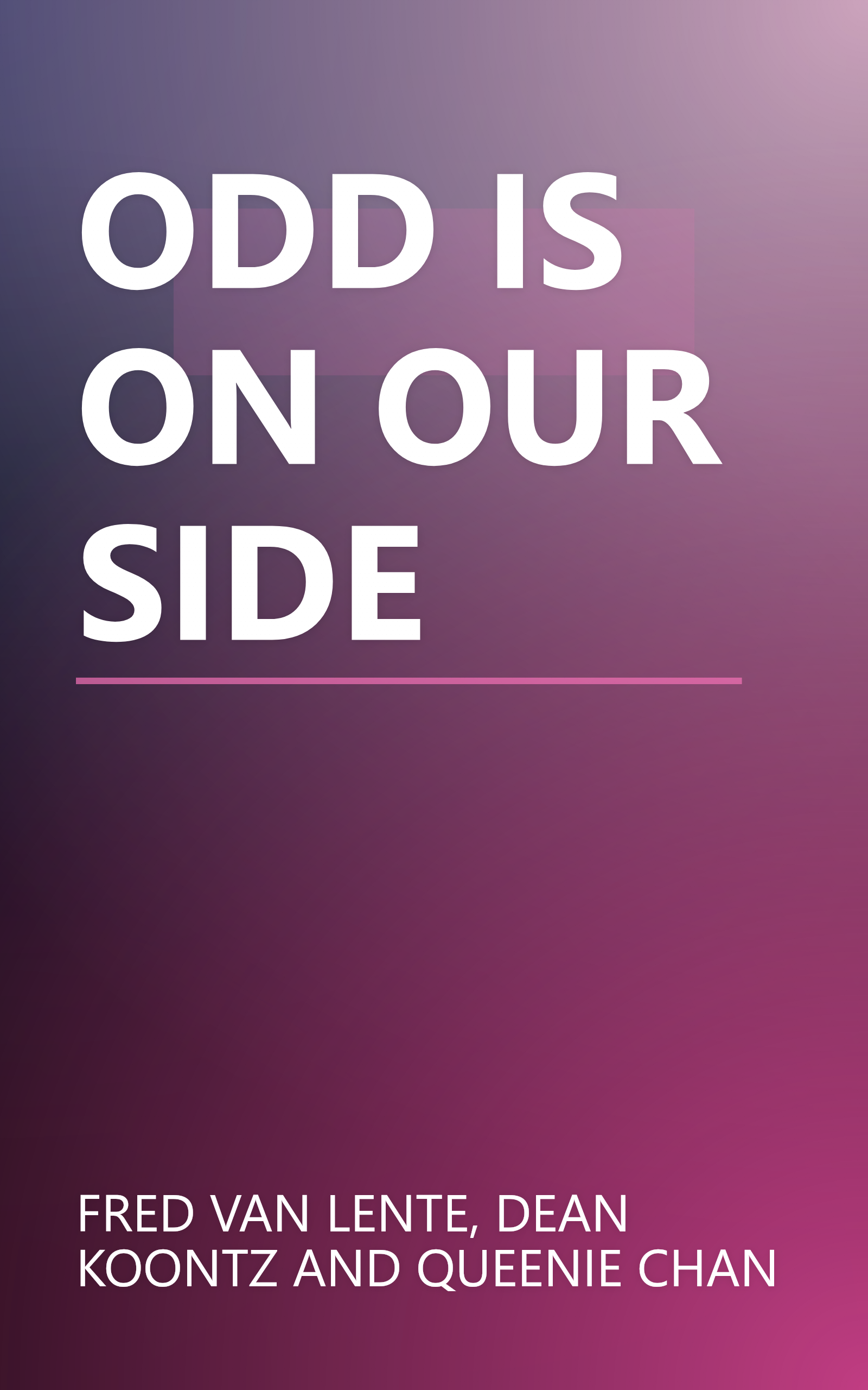 ODD IS ON OUR SIDE book cover