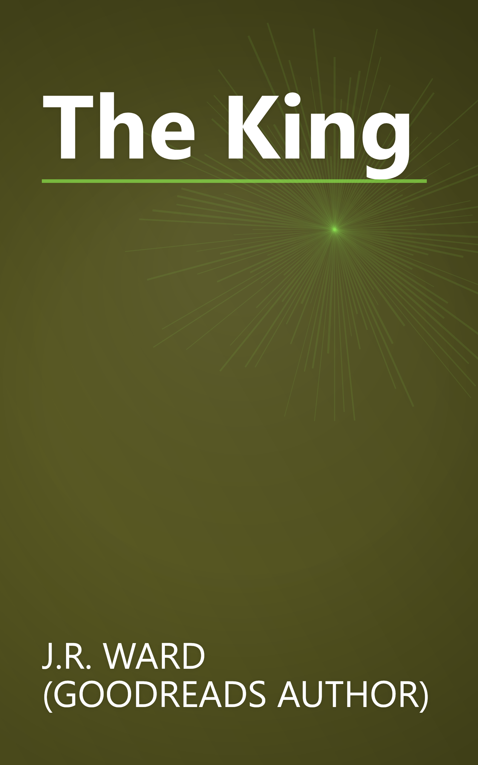 The King book cover