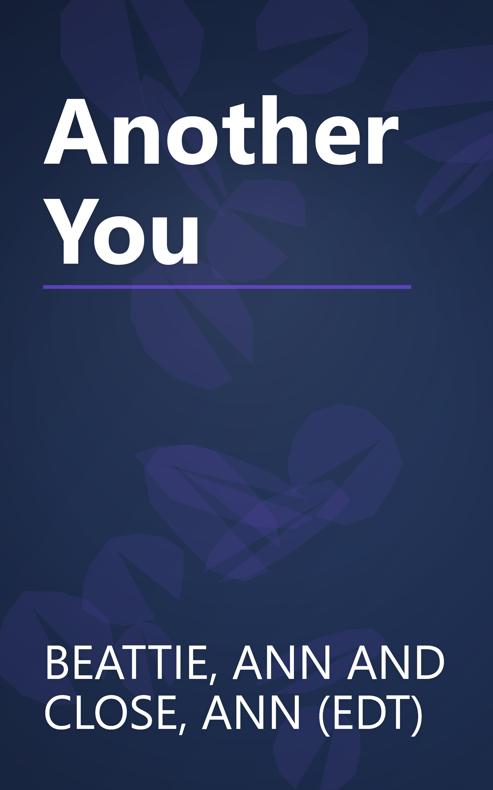 Another You book cover
