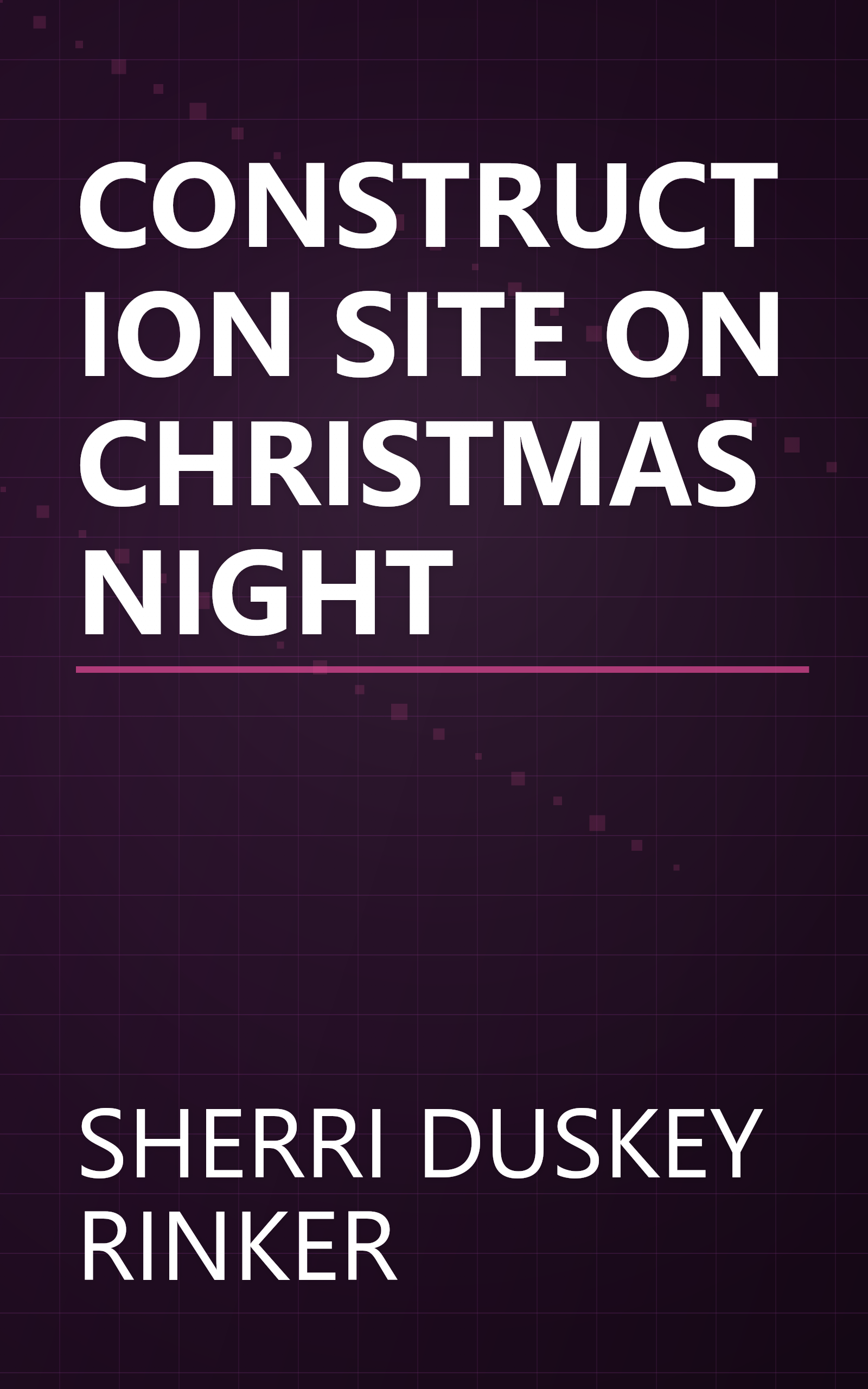 CONSTRUCTION SITE ON CHRISTMAS NIGHT book cover
