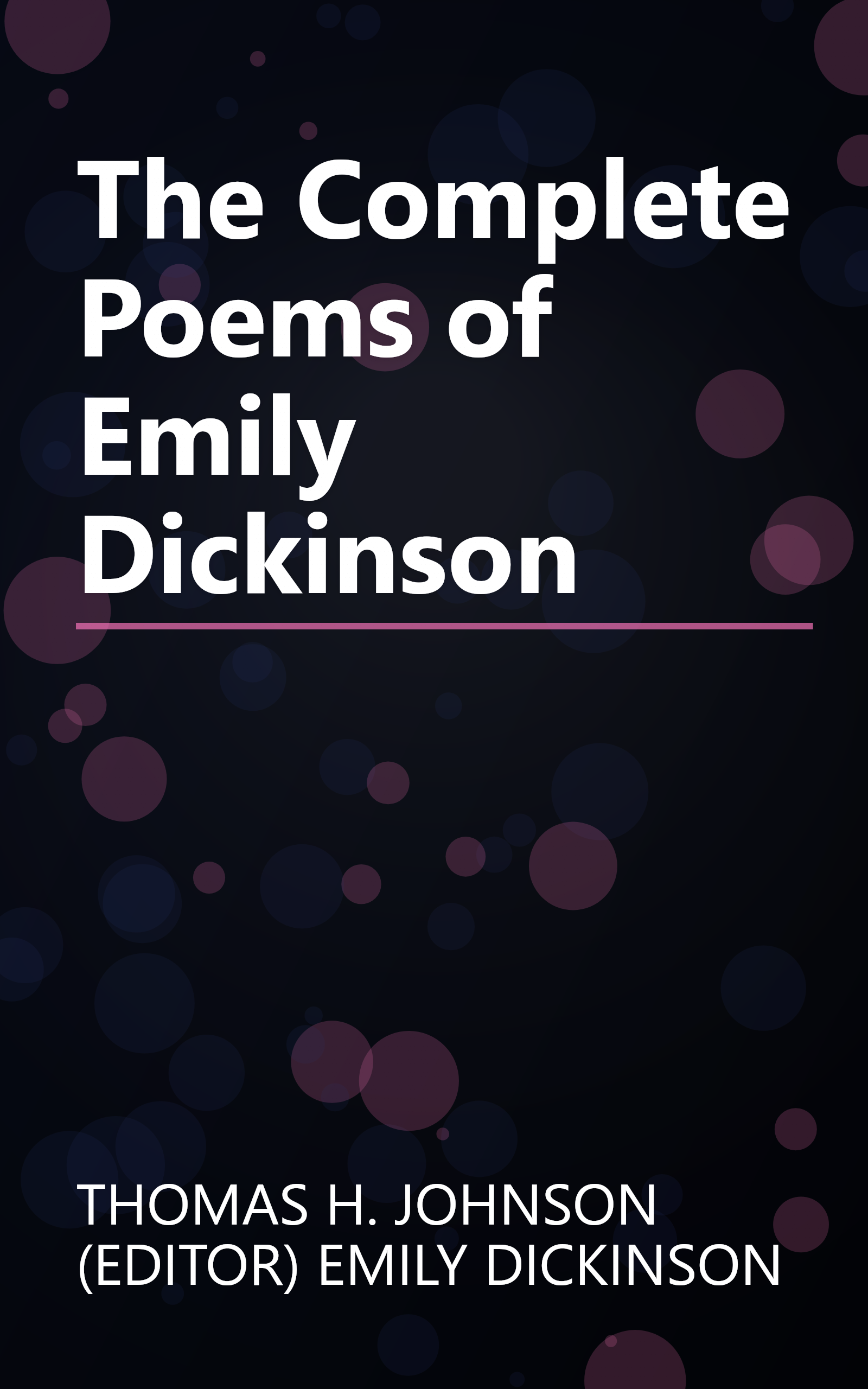 The Complete Poems of Emily Dickinson book cover