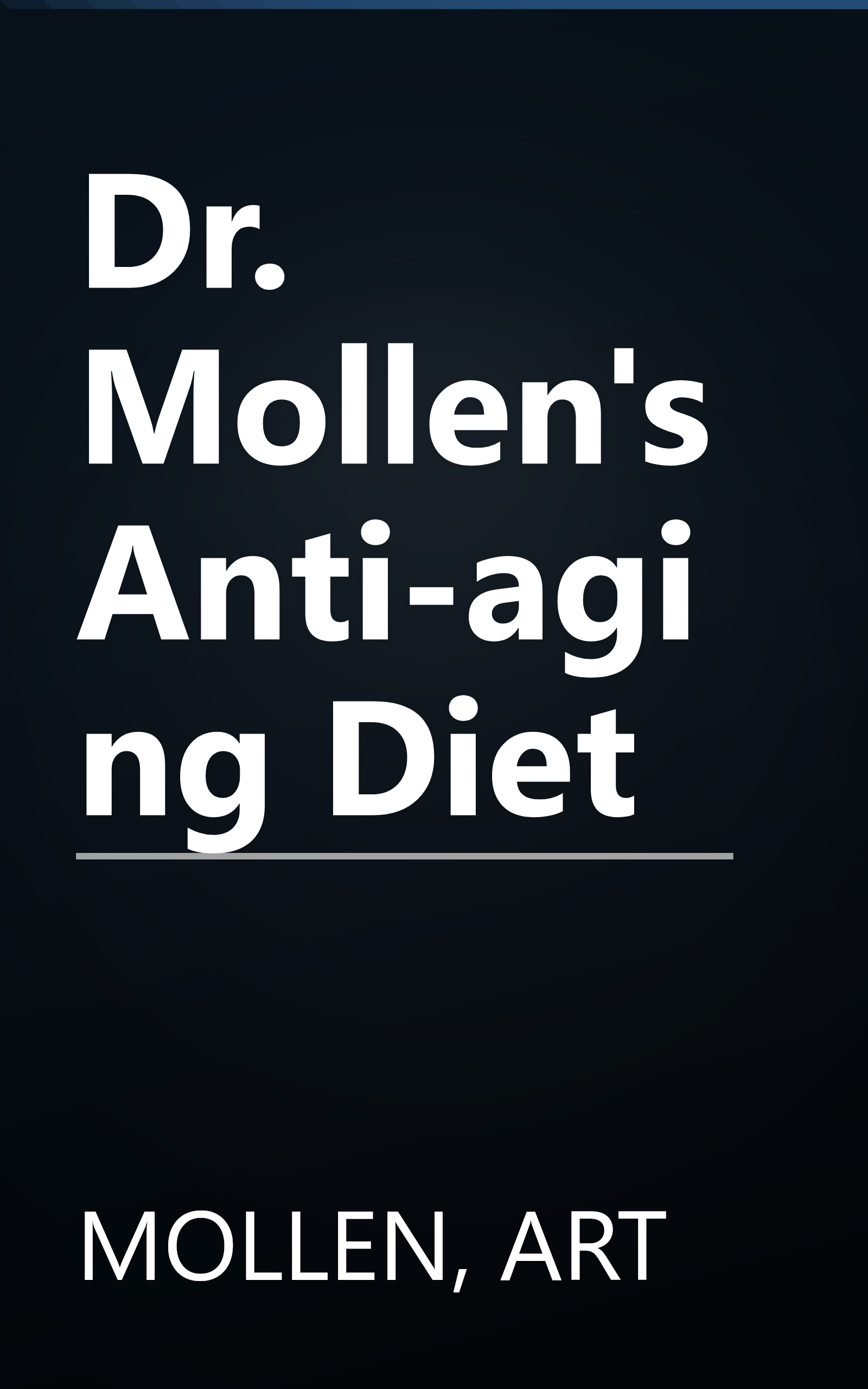 Dr. Mollen's Anti-aging Diet book cover