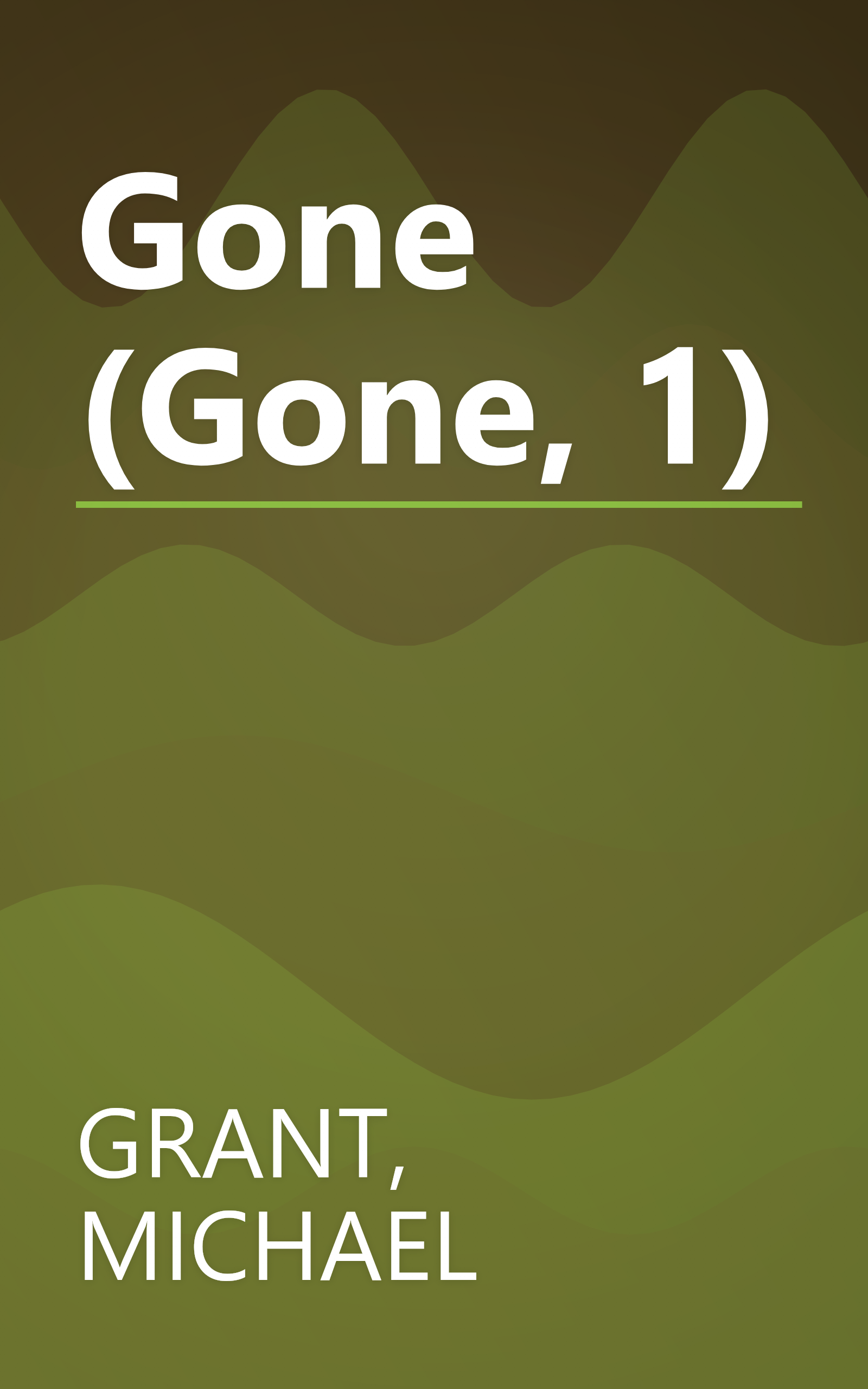 Gone (Gone, 1) book cover