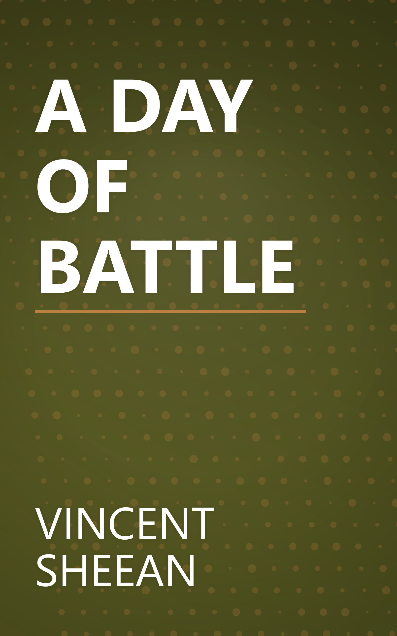 A DAY OF BATTLE book cover