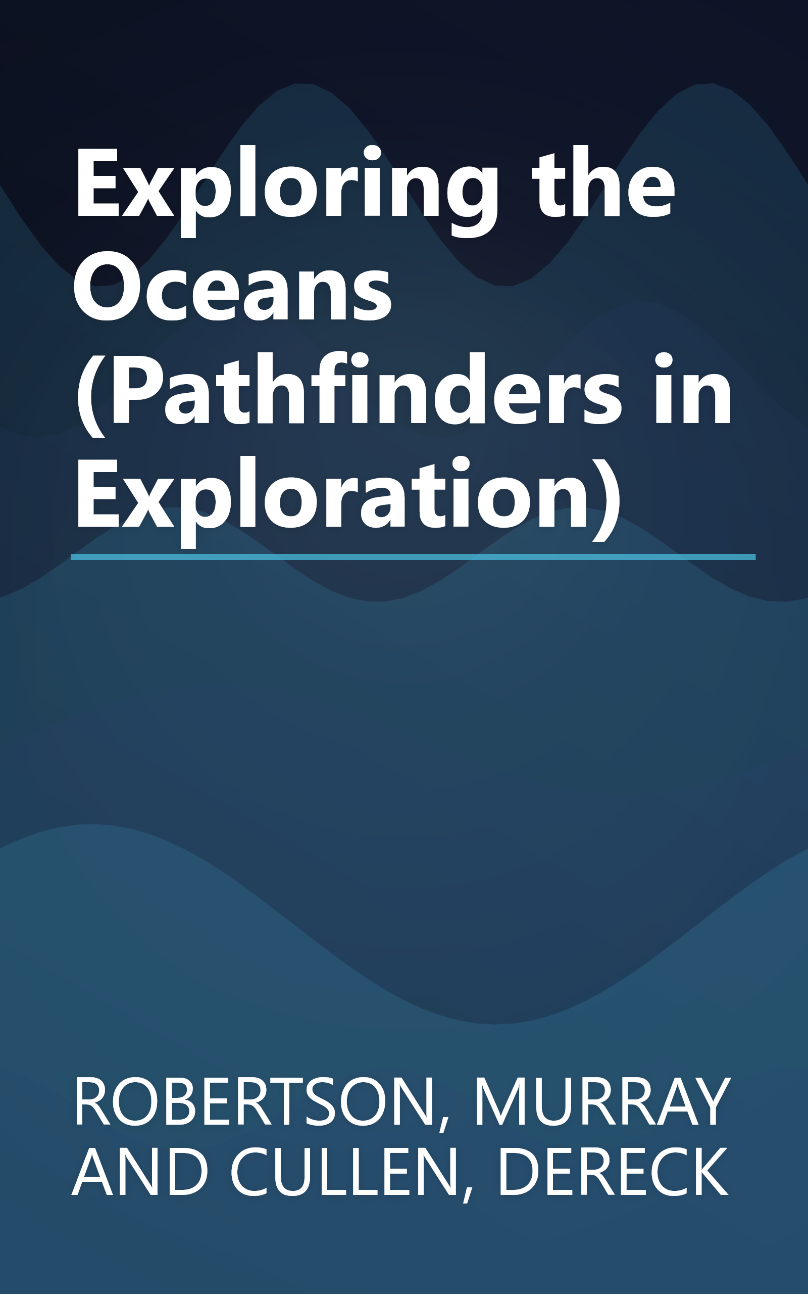 Exploring the Oceans (Pathfinders in Exploration) book cover