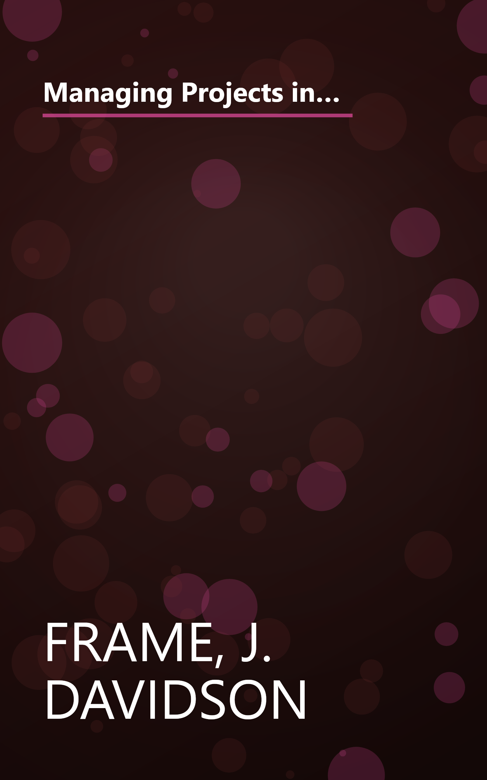 Managing Projects in Organizations: How to Make the Best Use of Time, Techniques, and People (Jossey Bass Business & Management Series) book cover