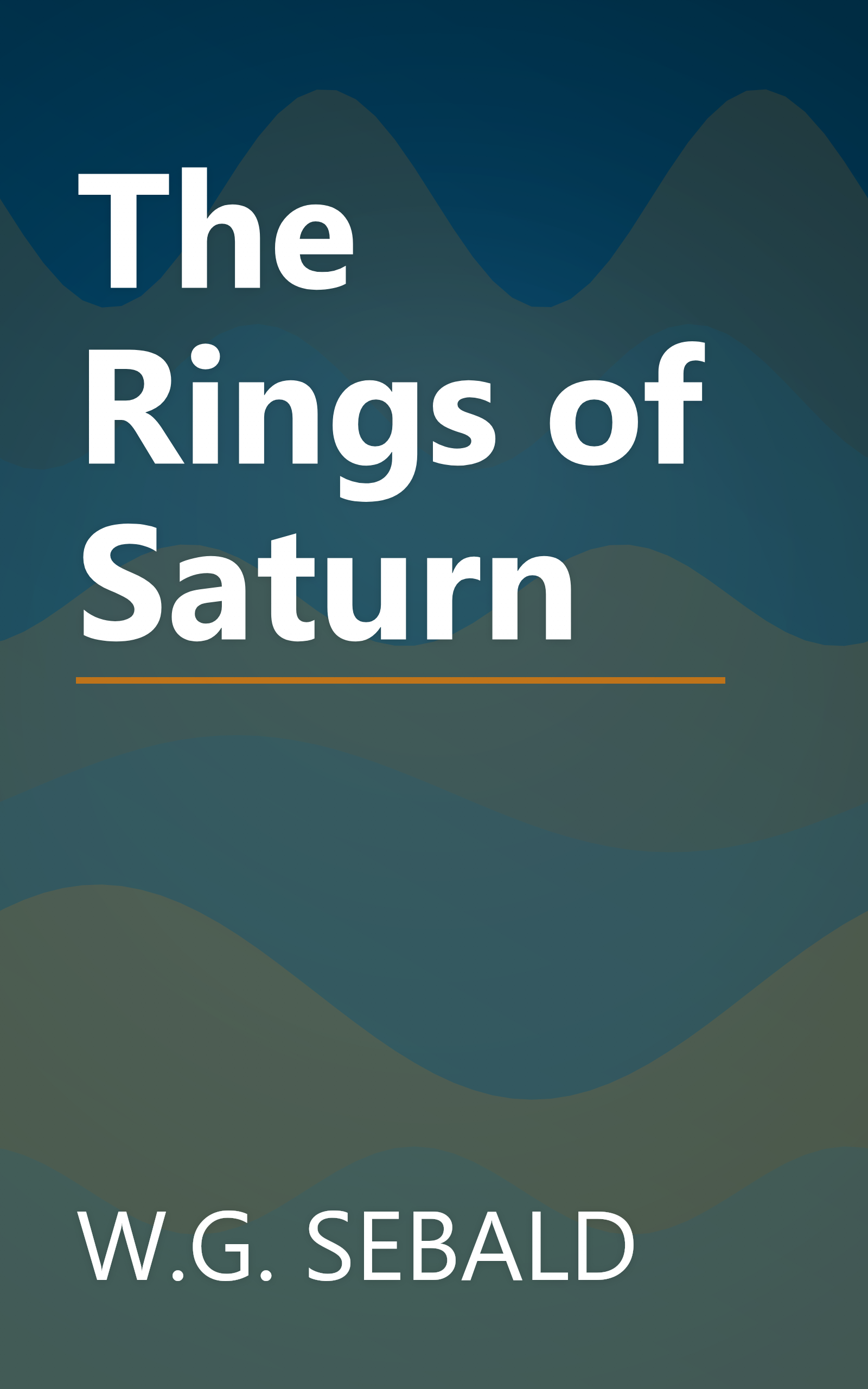 The Rings of Saturn book cover