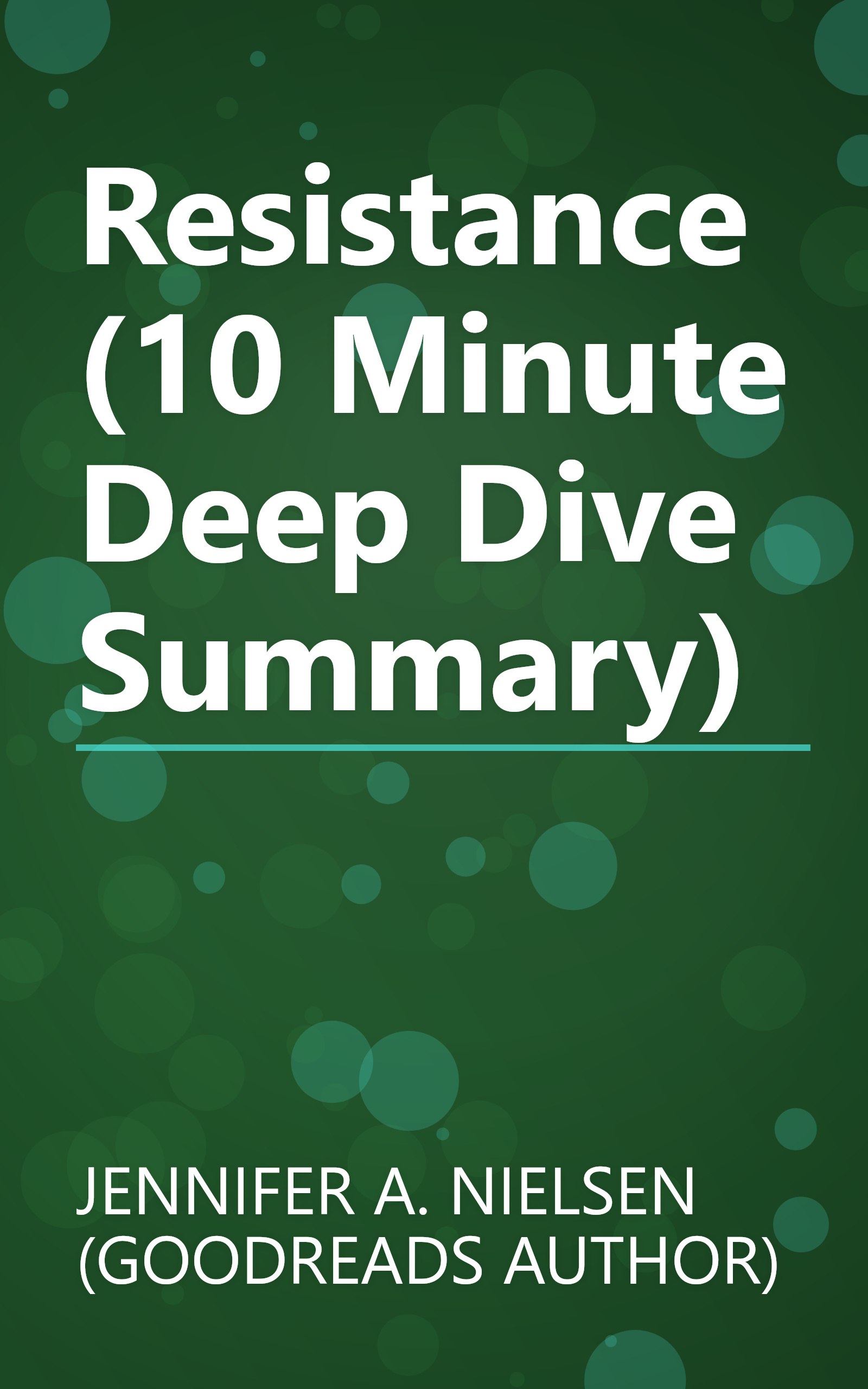 Resistance (10 Minute   Deep Dive Summary) book cover