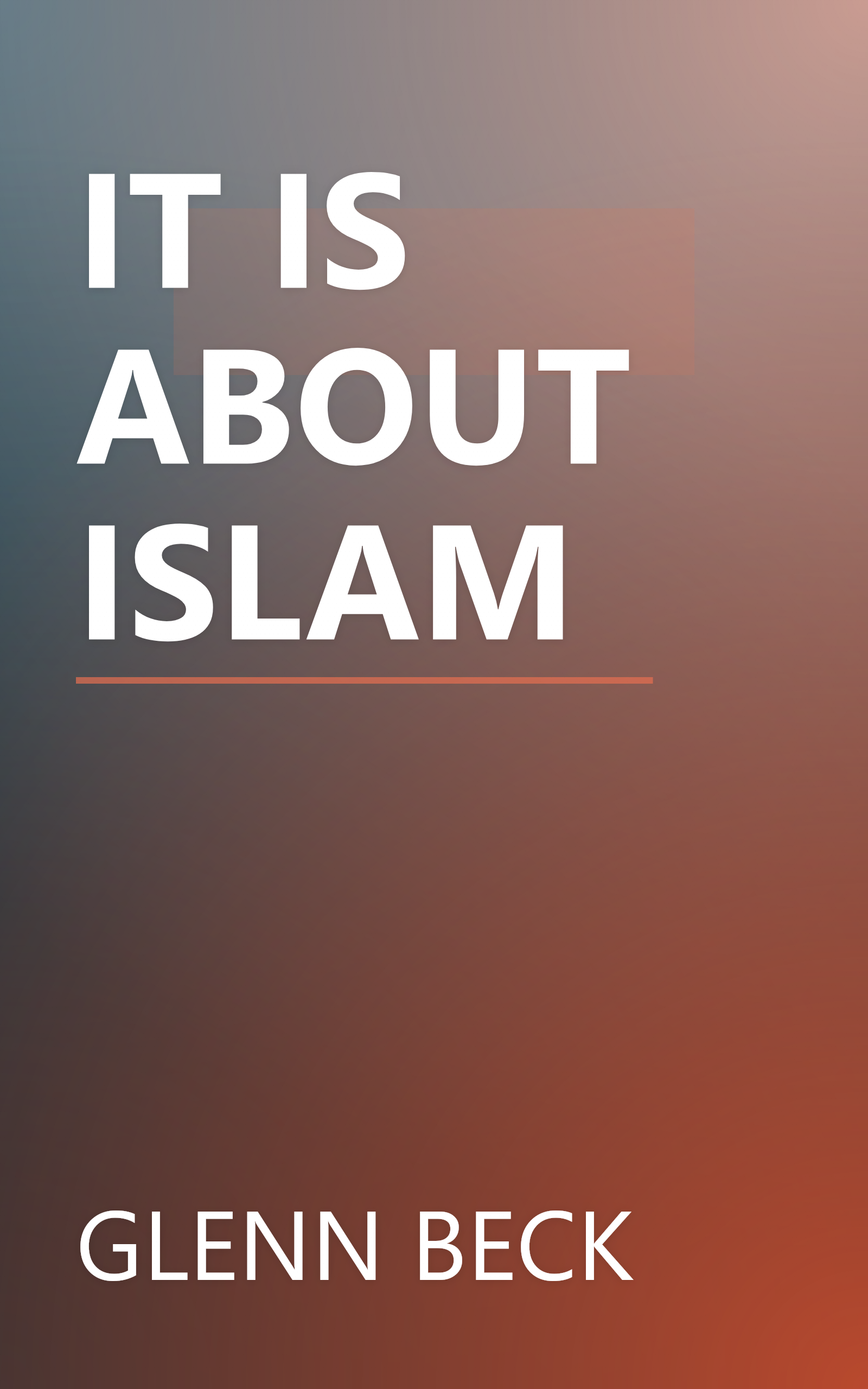 IT IS ABOUT ISLAM book cover