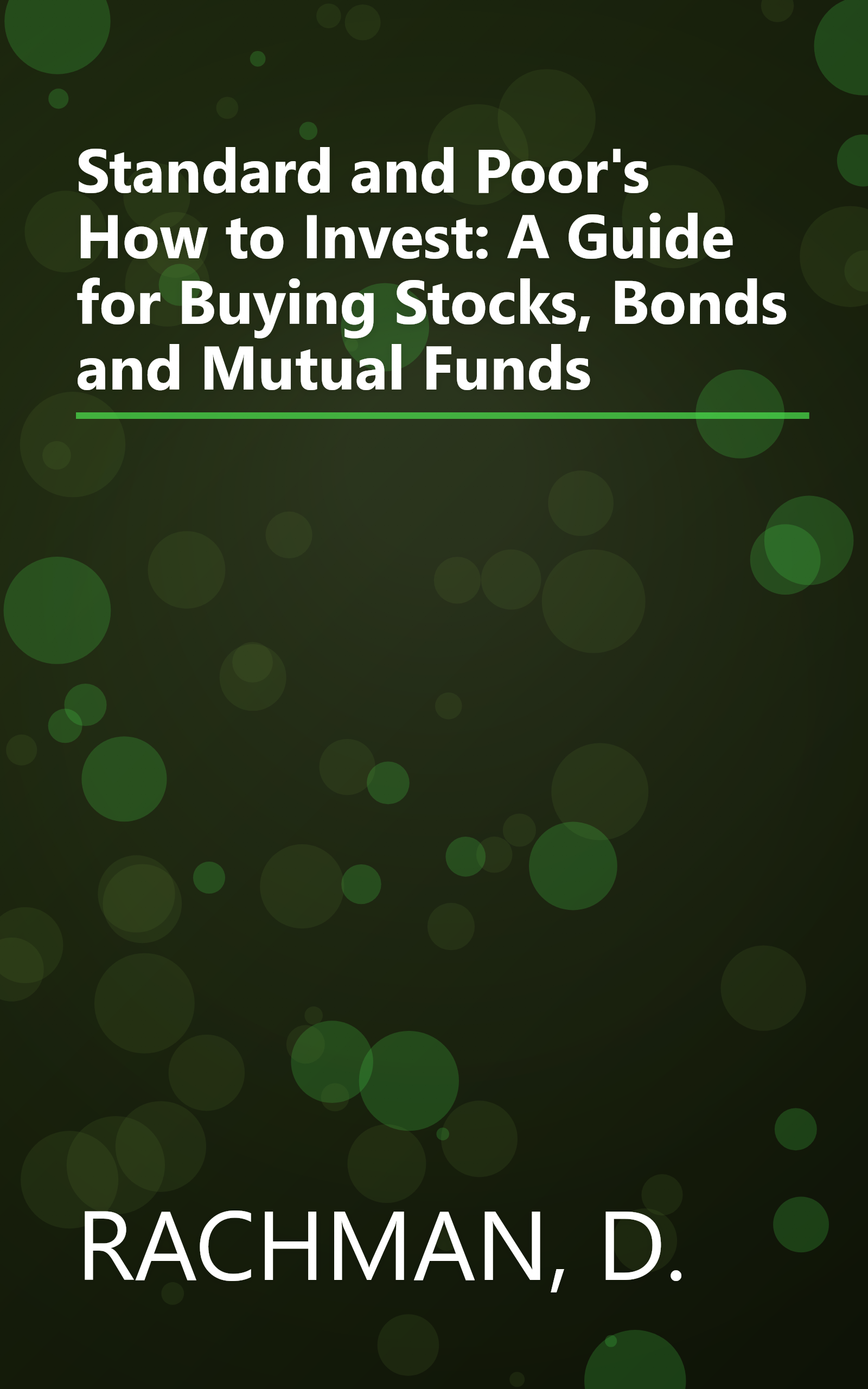 Standard and Poor's How to Invest: A Guide for Buying Stocks, Bonds and Mutual Funds book cover